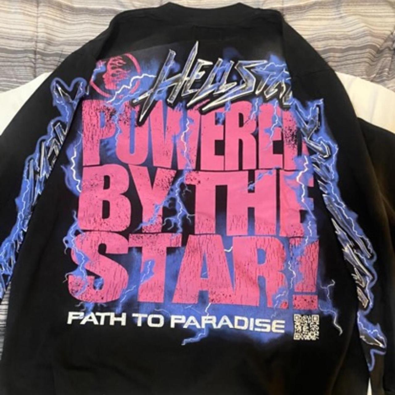 Hellstar black & pink streetwear hoodie #streetwear - Depop