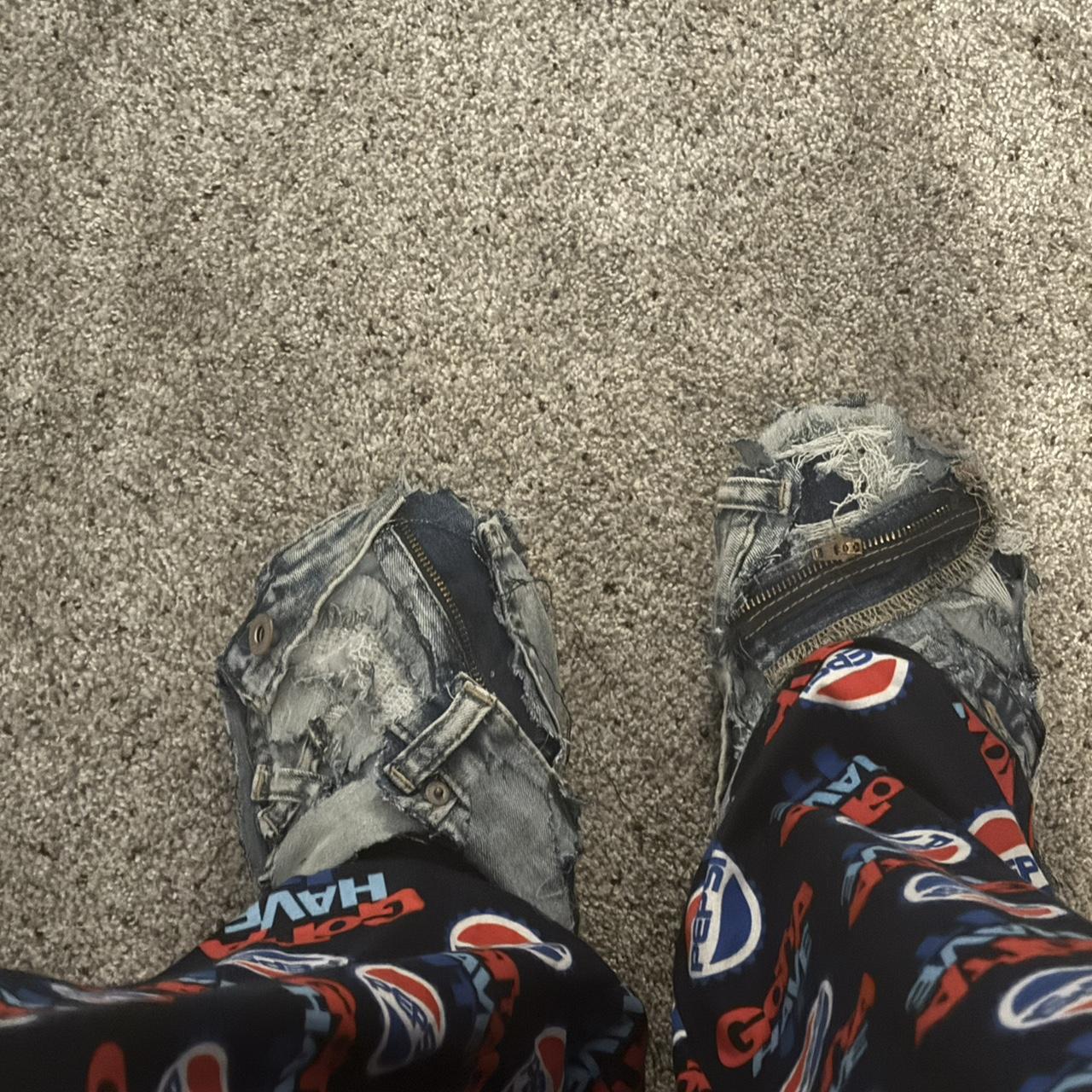 jean crocs - Depop