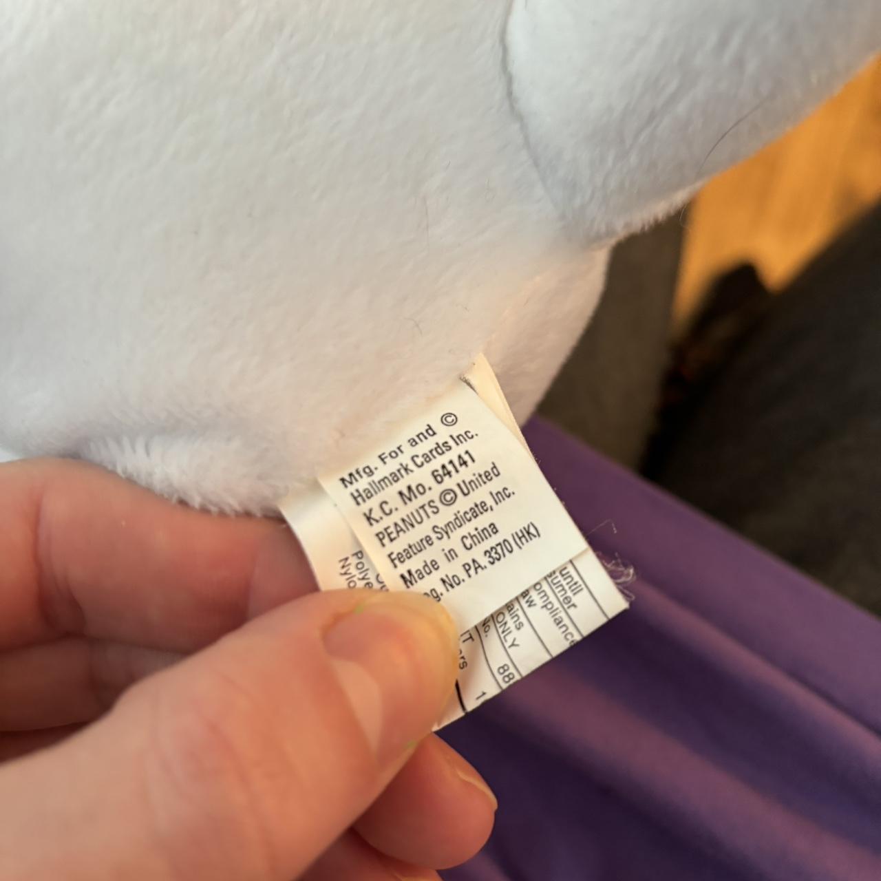 Adorable snoopy plushie stuffed animal! In good... - Depop