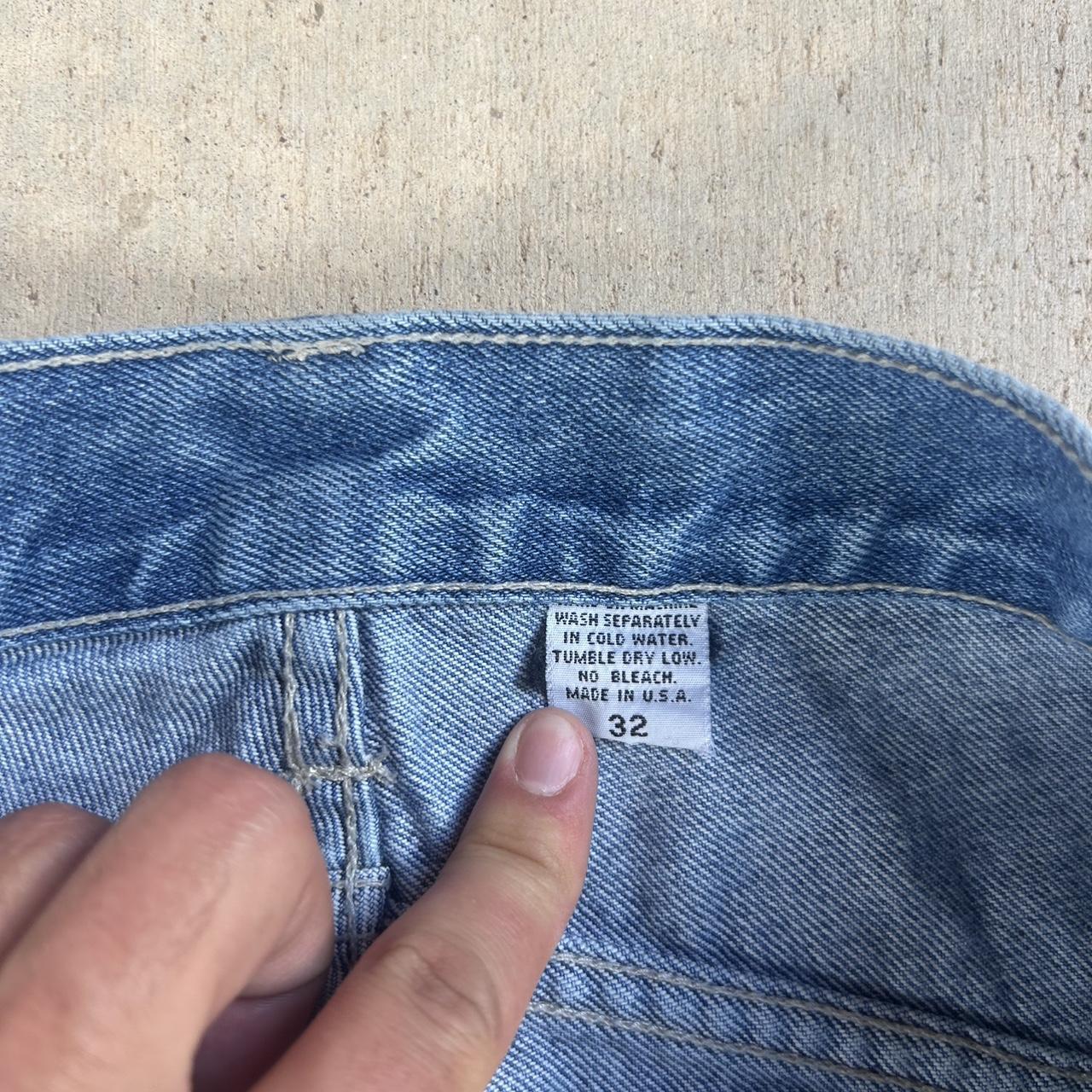 Vintage interstate baggy jeans. Insane huge pocket... | Depop