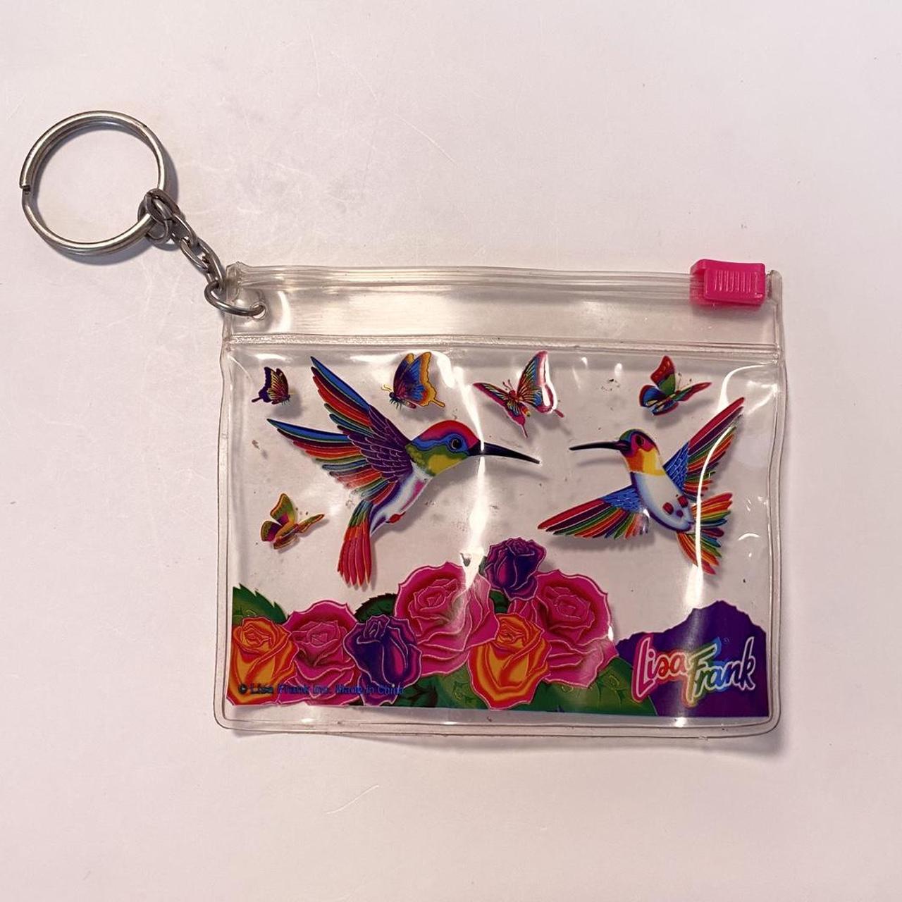 Lisa Frank Vintage 1990s Hummingbird Coin Purse... - Depop