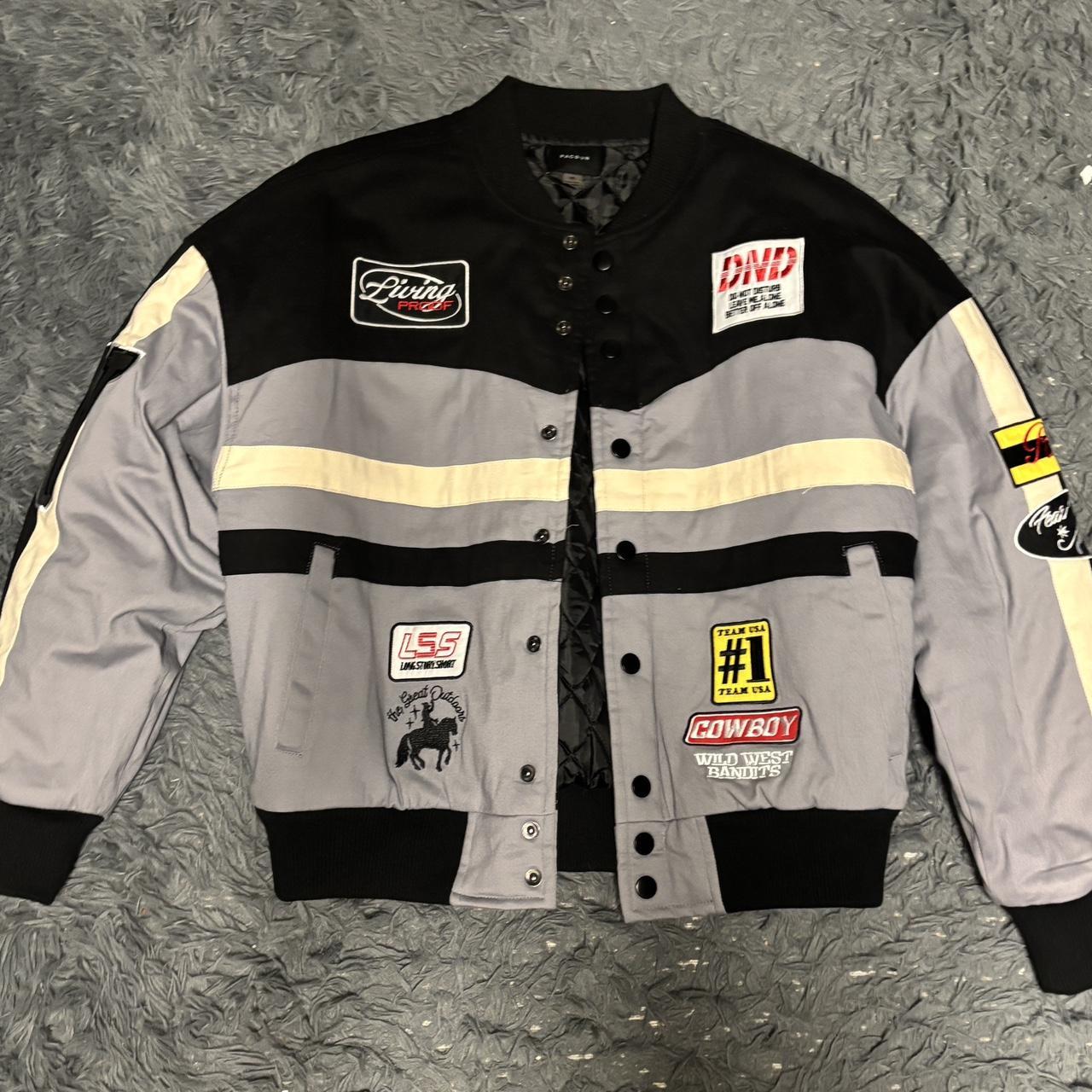 Pacsun Racing Jacket, never worn | Depop