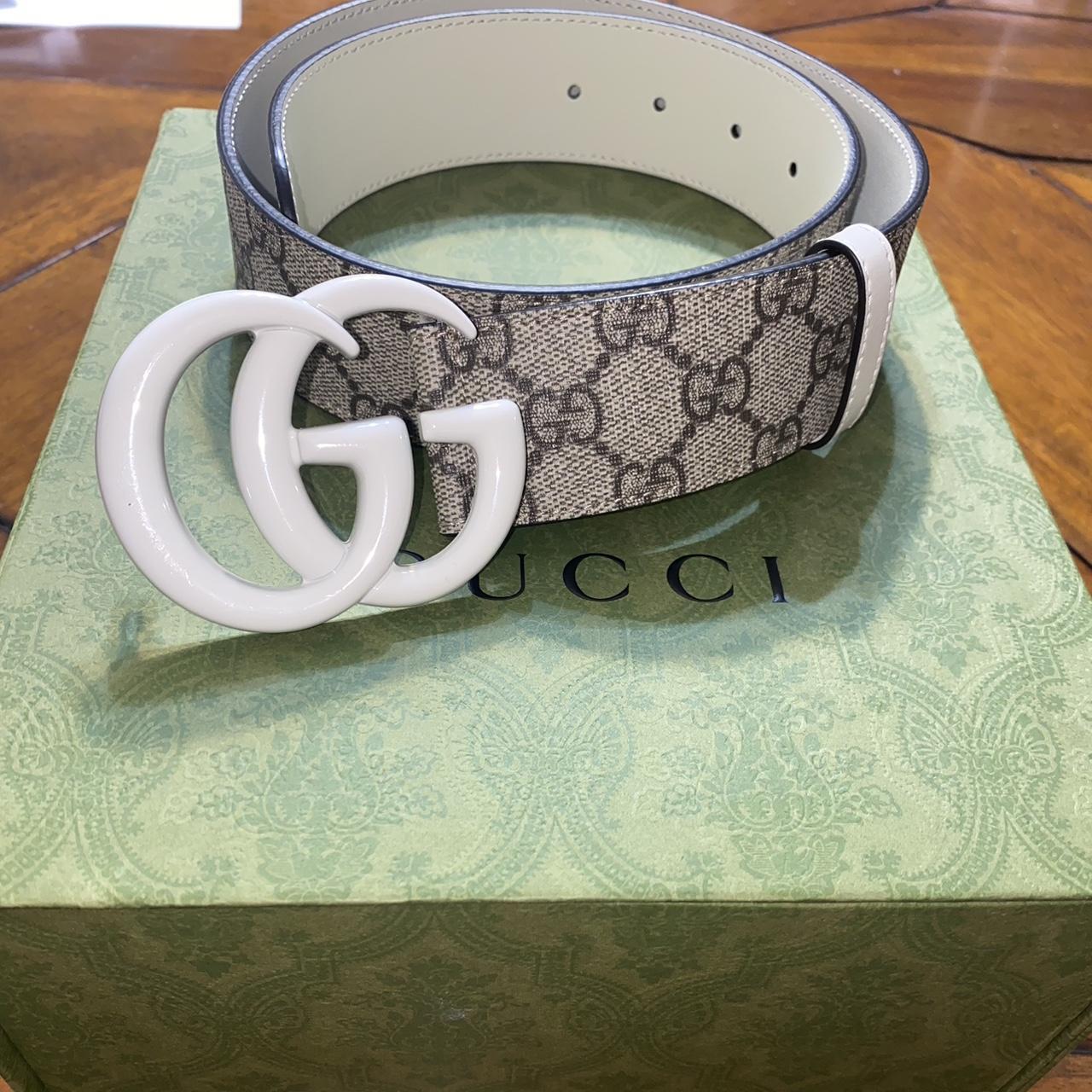 Authentic Gucci Supreme Belt Gucci Belt Size... - Depop
