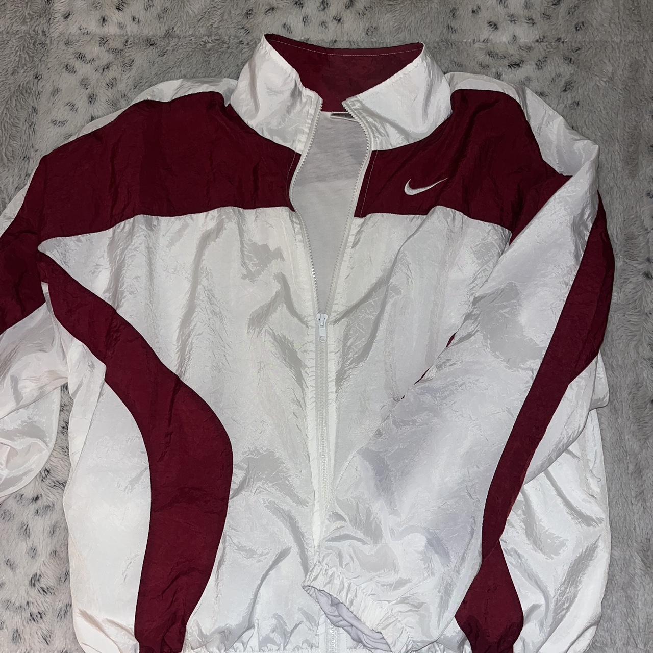 VINTAGE nike zip up jacket - Depop