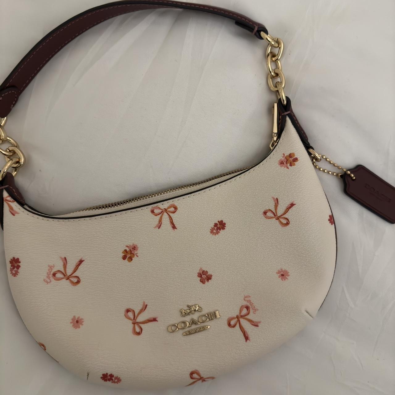 Mini Payton With Bow Print Rare/Only worn once Feel... - Depop