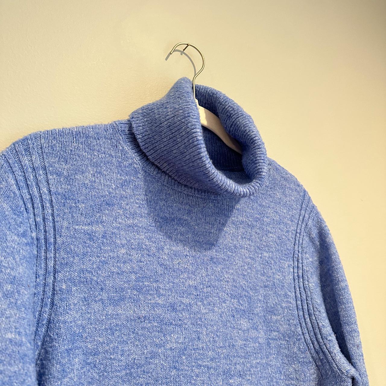 Bright blue turtleneck sweater from Target last... - Depop