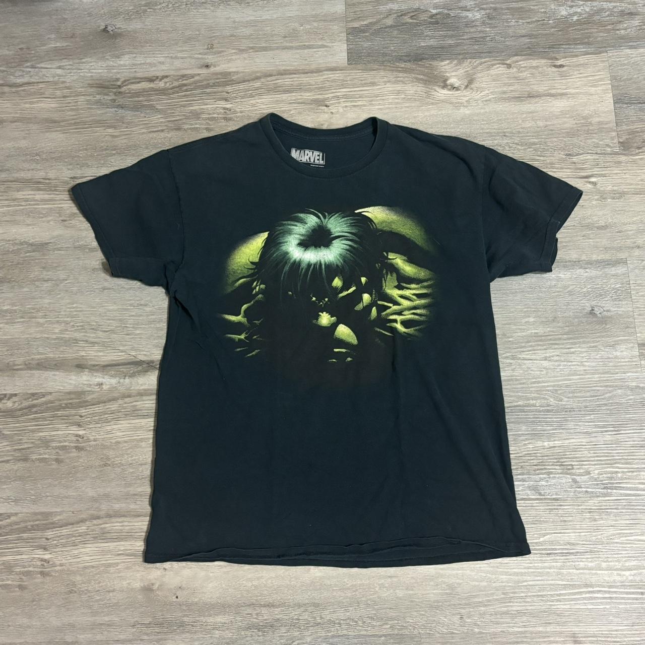 black rare vintage mad engine marvel the incredible... | Depop