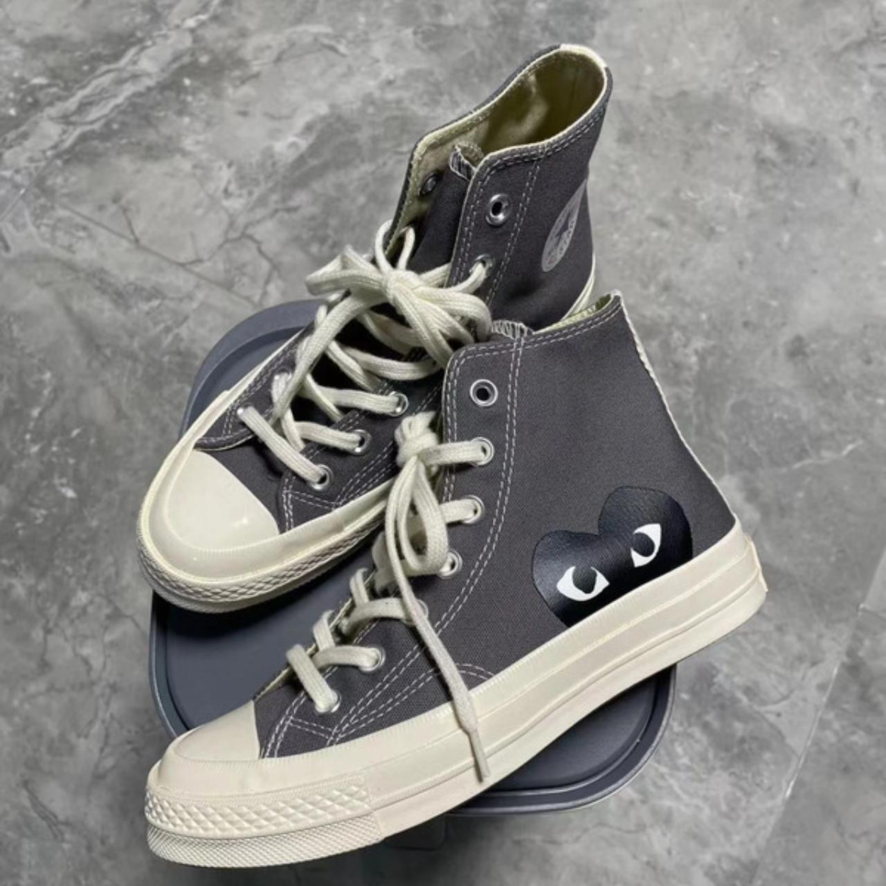 CDG Play x Converse sneakers women’s Shoes - Depop