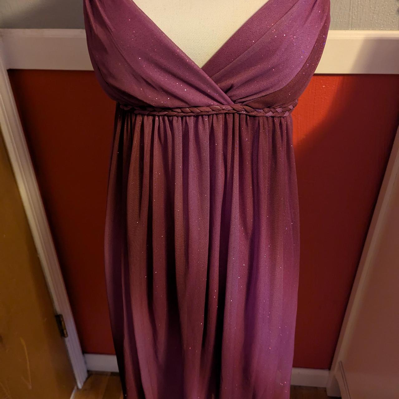 Stunning vintage Ruby Rox dress ~Pink and Purple... | Depop
