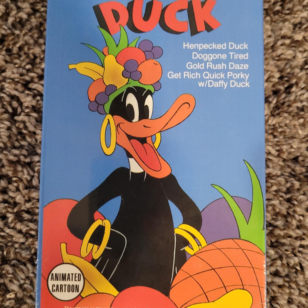 Cartoon Favorites Daffy Duck Animated VHS tape... - Depop
