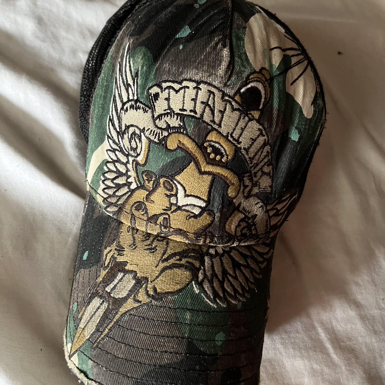 Miami ink vintage ball cap + gas monkey garage ball... - Depop