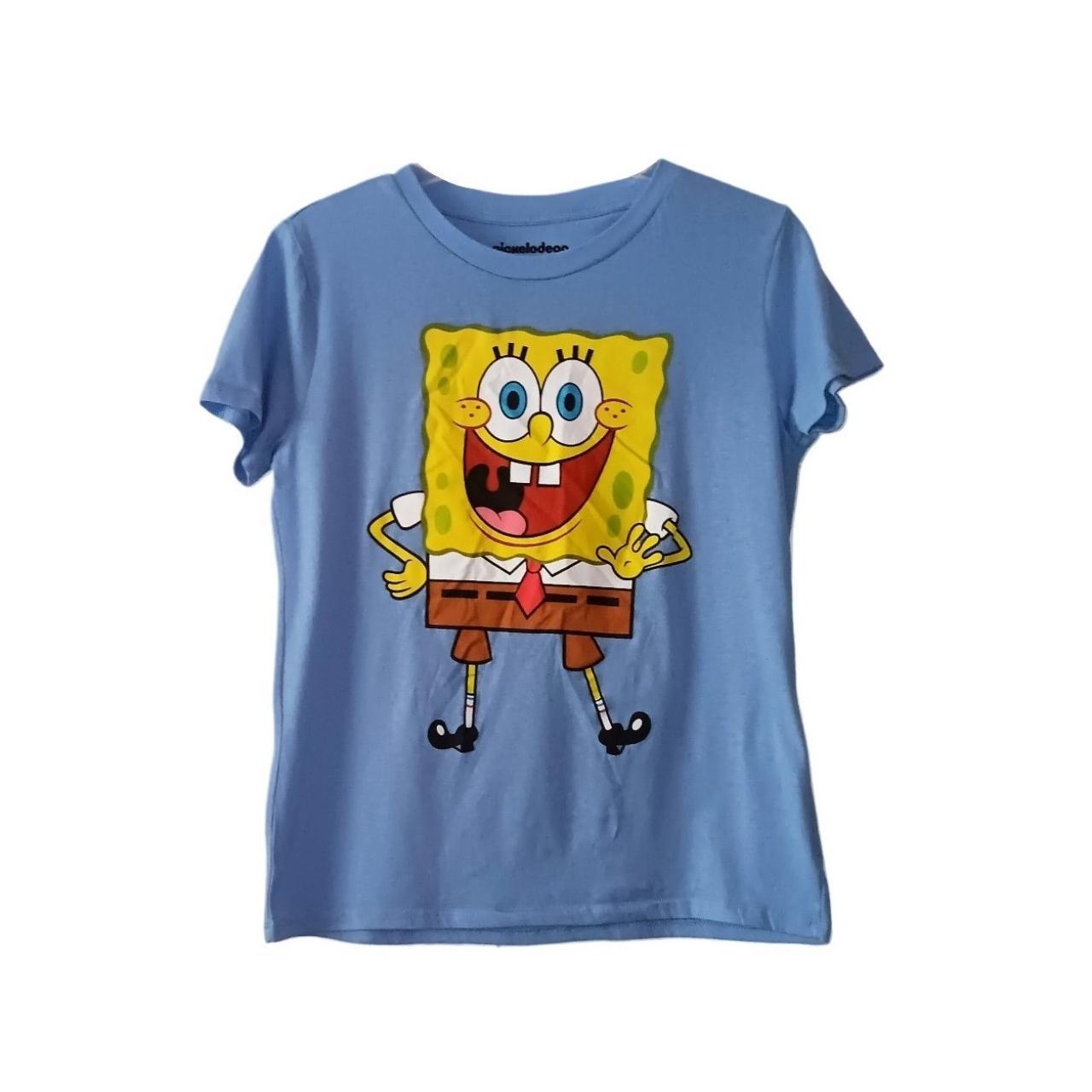 Cute Girl's Nickelodeon SpongeBob & Friends Blue... - Depop