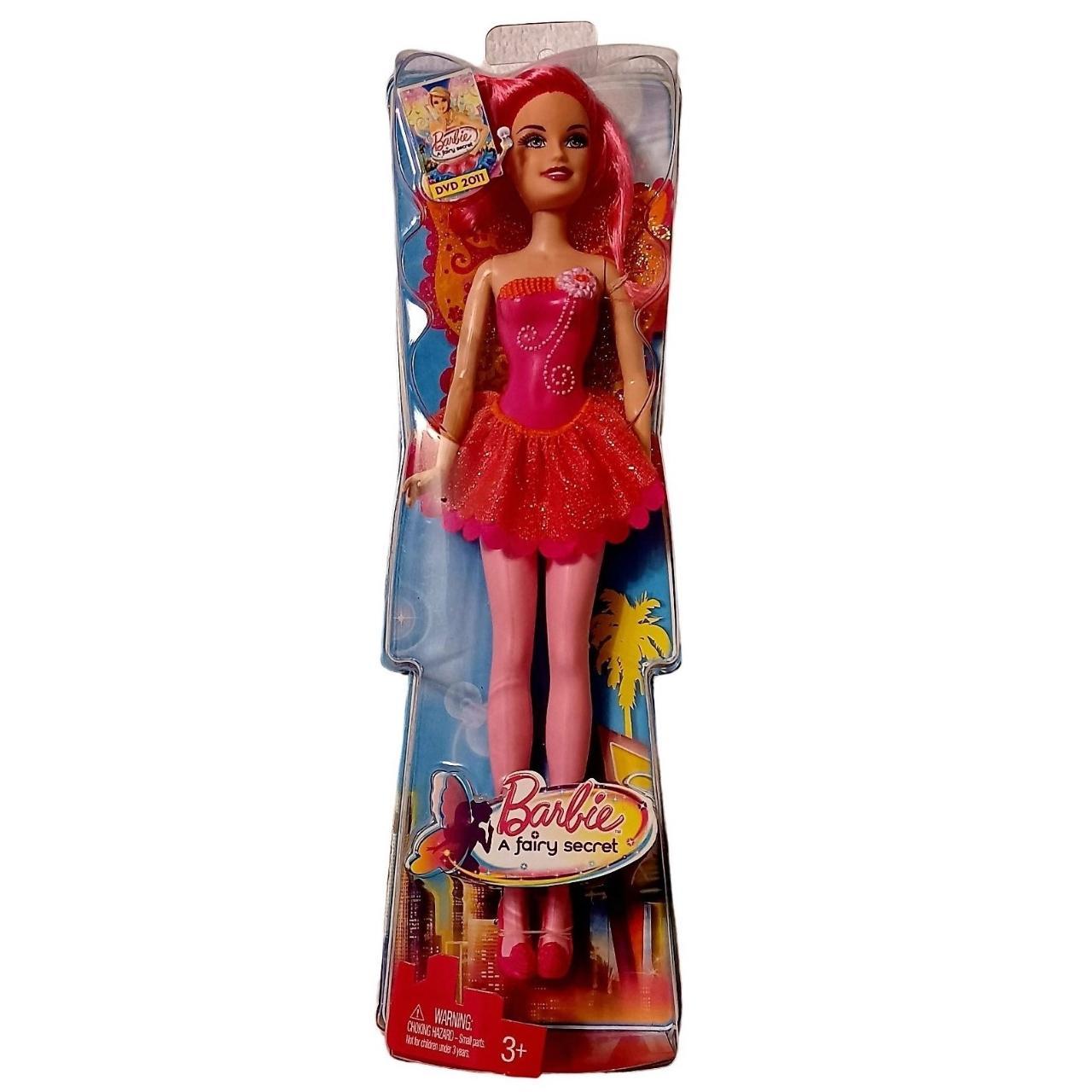 New! Lovely Pink Fairy Barbie Doll! Barbie with a... - Depop