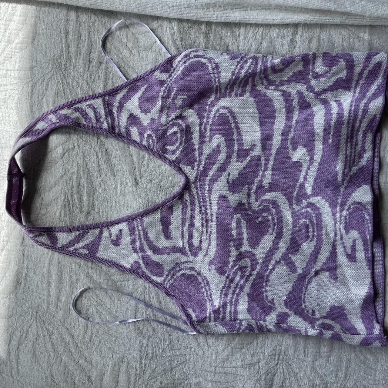 Halter top from mirrou Size M Worn once - Depop