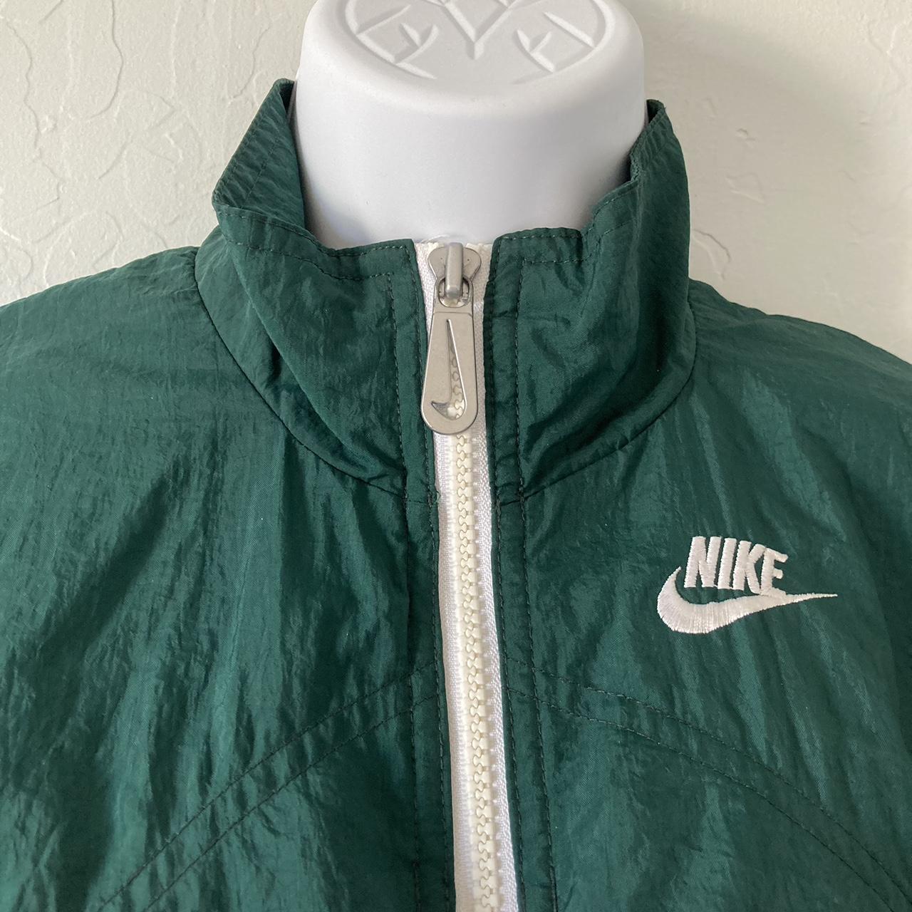 Nike Women's Green Jacket | Depop