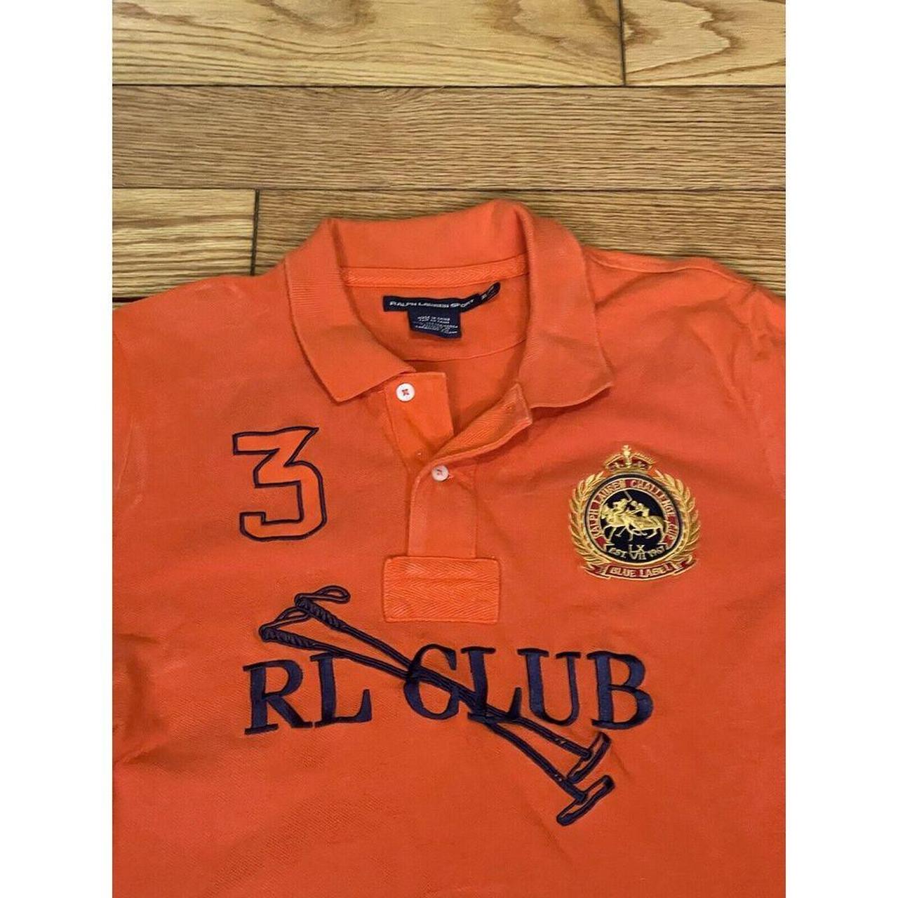 Ralph Lauren Sport Women's RL Club Rugby Shirt Big... - Depop