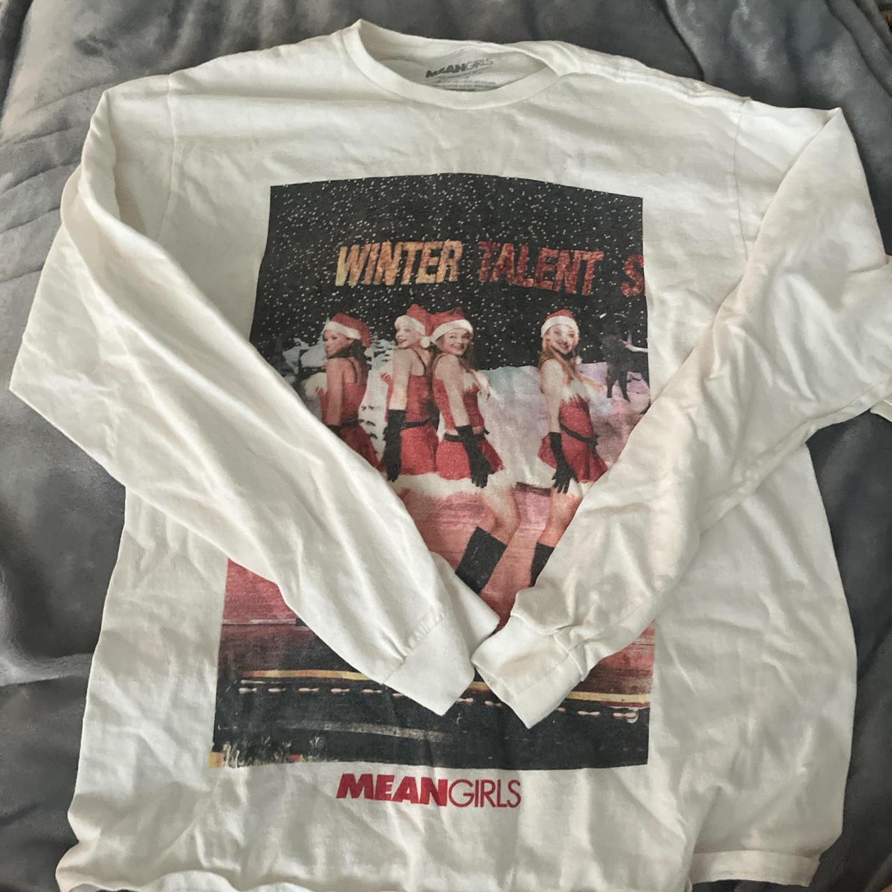 mean girls winter talent show long sleeved tee shirt... - Depop