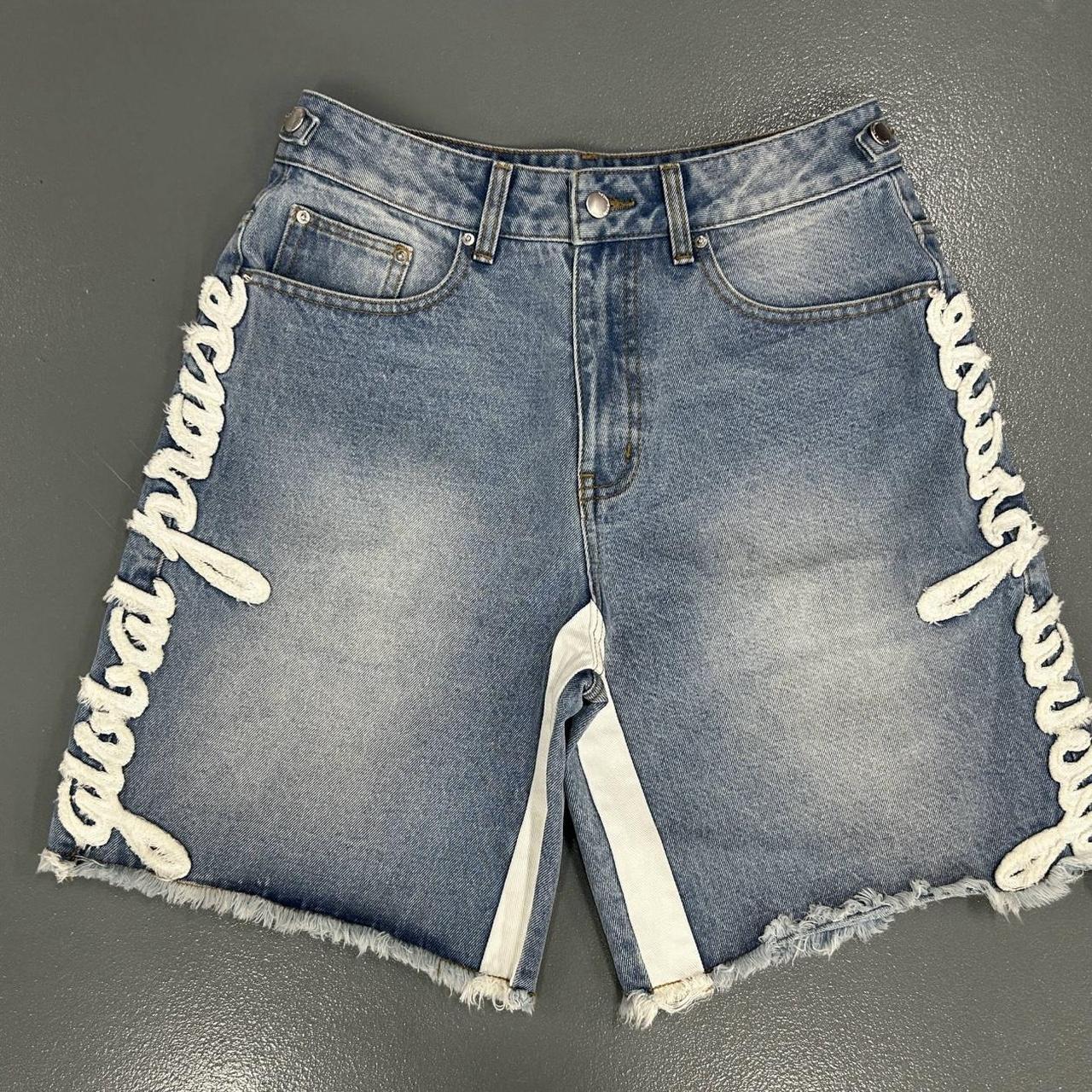 “Flared” Distressed Jorts (!read desc!) NOT FOR... - Depop