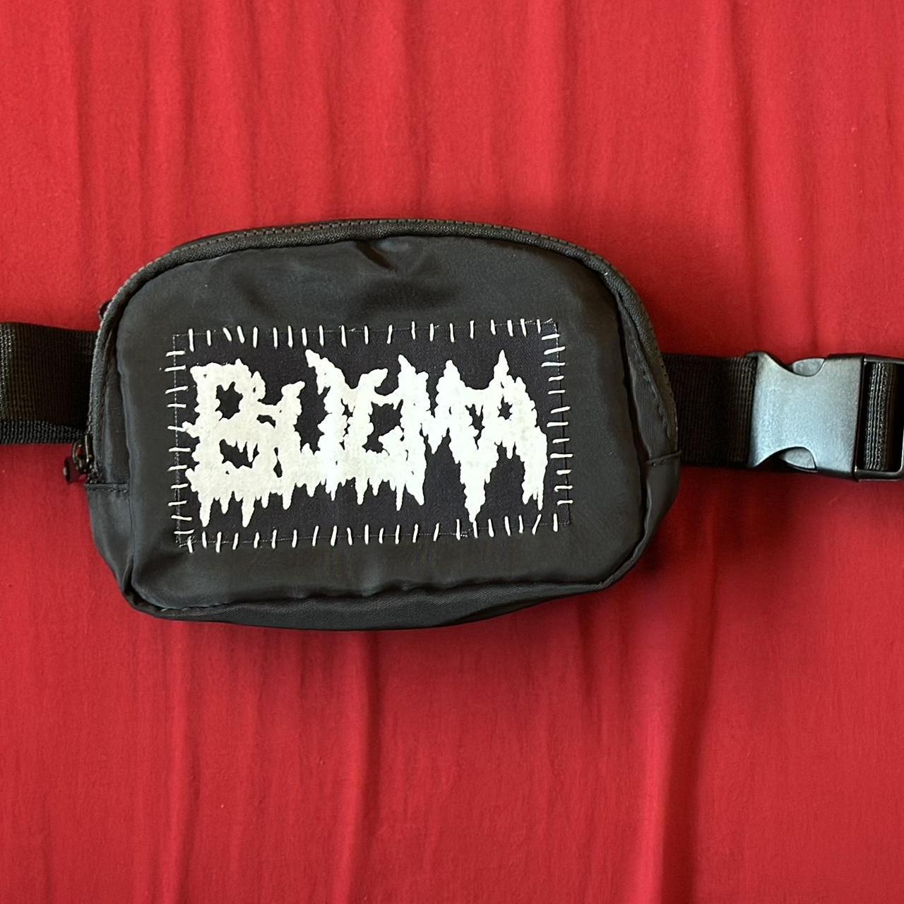 Bulma patched Fanny pack mincecore grindcore gulch... - Depop