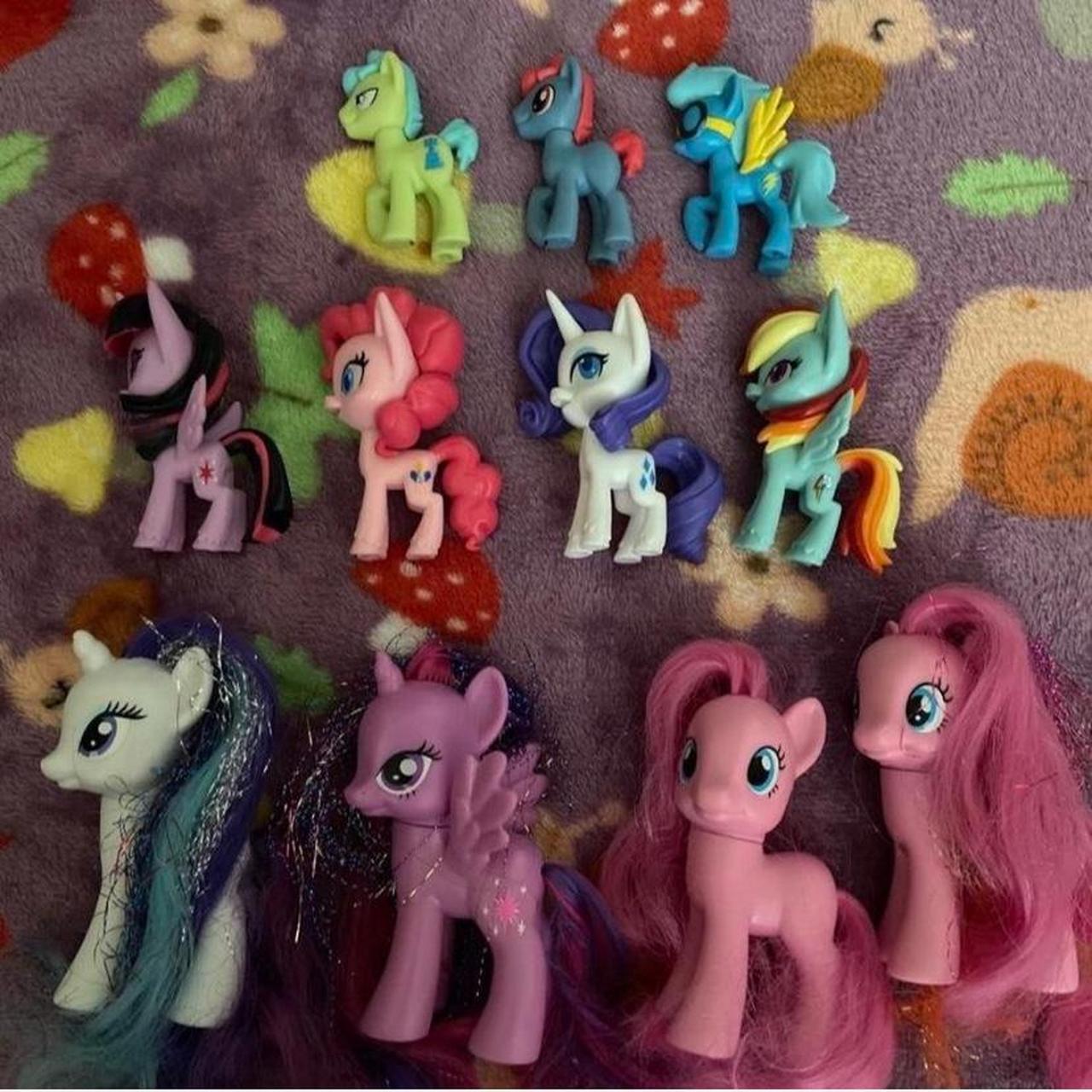 mlp collection including all 11 pony figures,... | Depop
