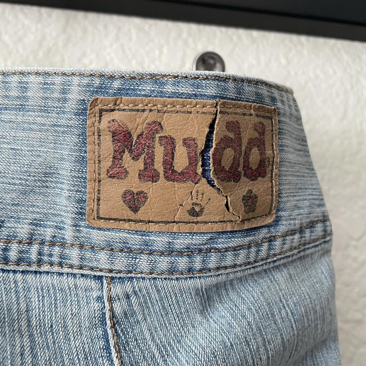 Vintage Mudd light wash low rise flare jeans! These... - Depop