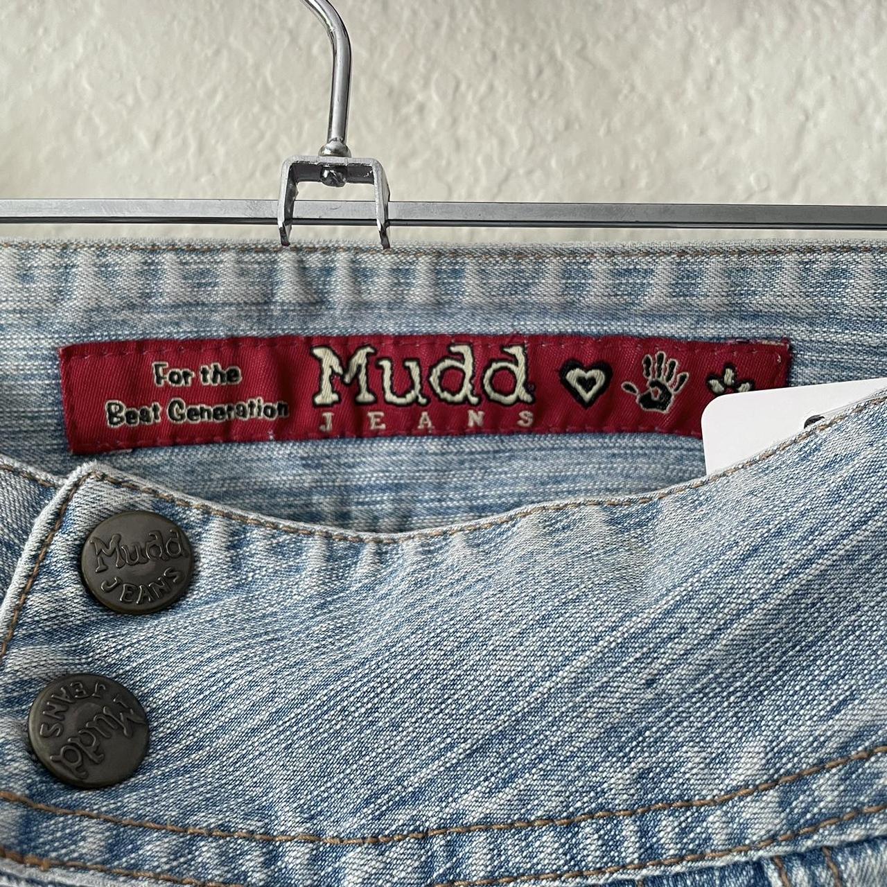 Vintage Mudd light wash low rise flare jeans! These... - Depop