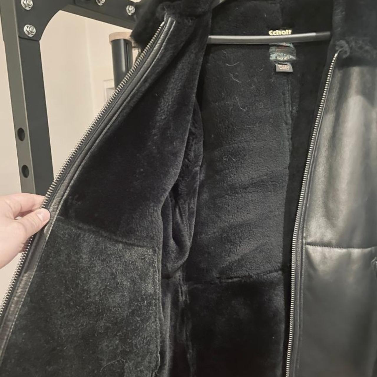 Incredible Schott 2B3 Jacket. Less than a year old... - Depop