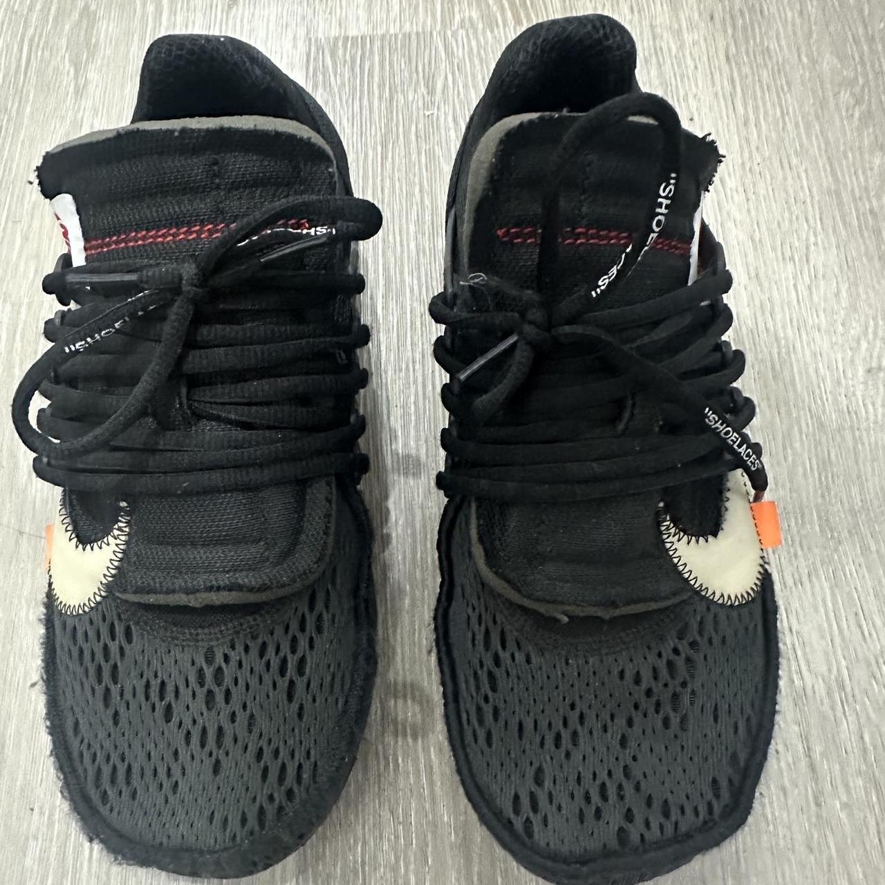 Offwhite Presto UK 8.5 Good condition Flaws as... - Depop