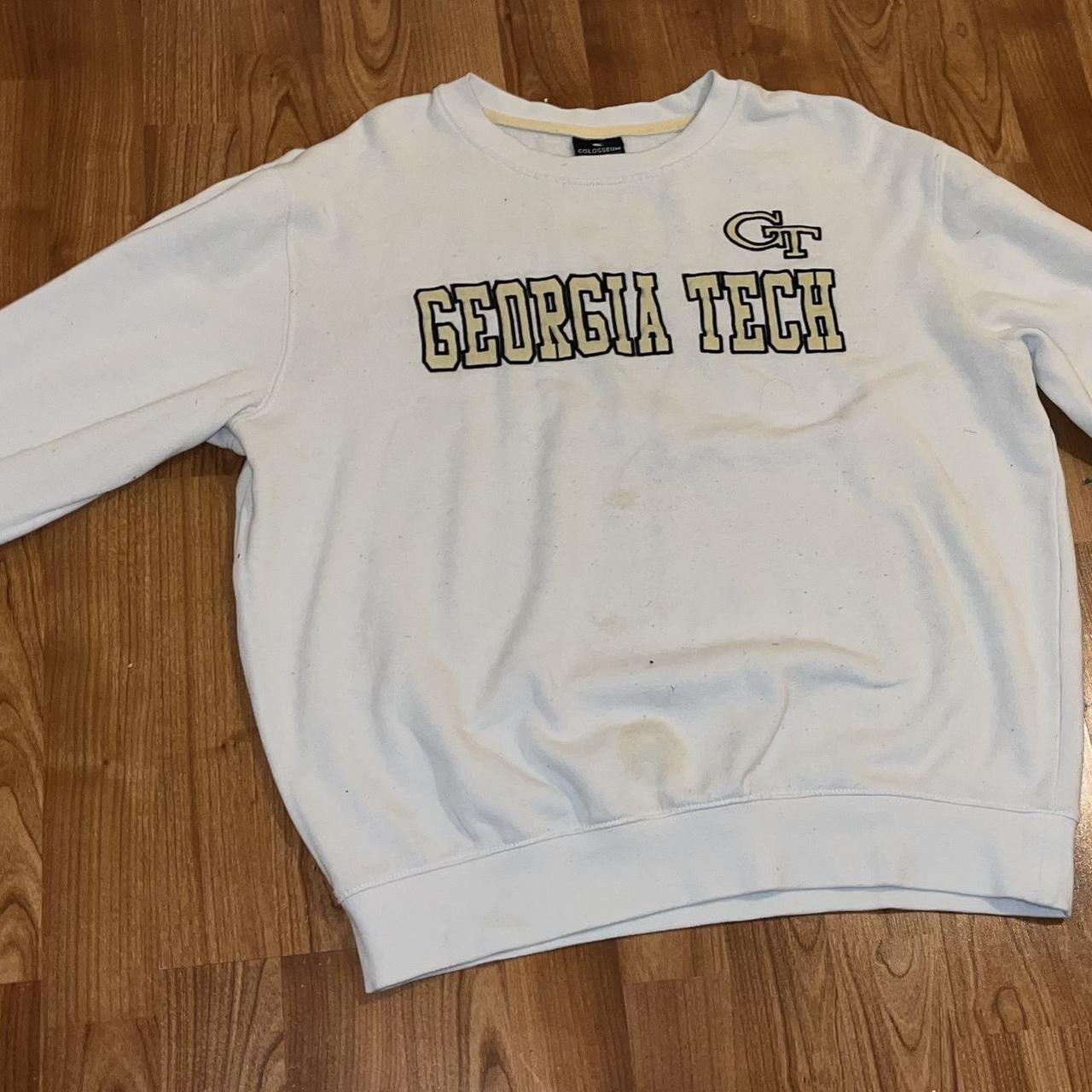Georgia Tech Vintage Sweatshirt - Depop