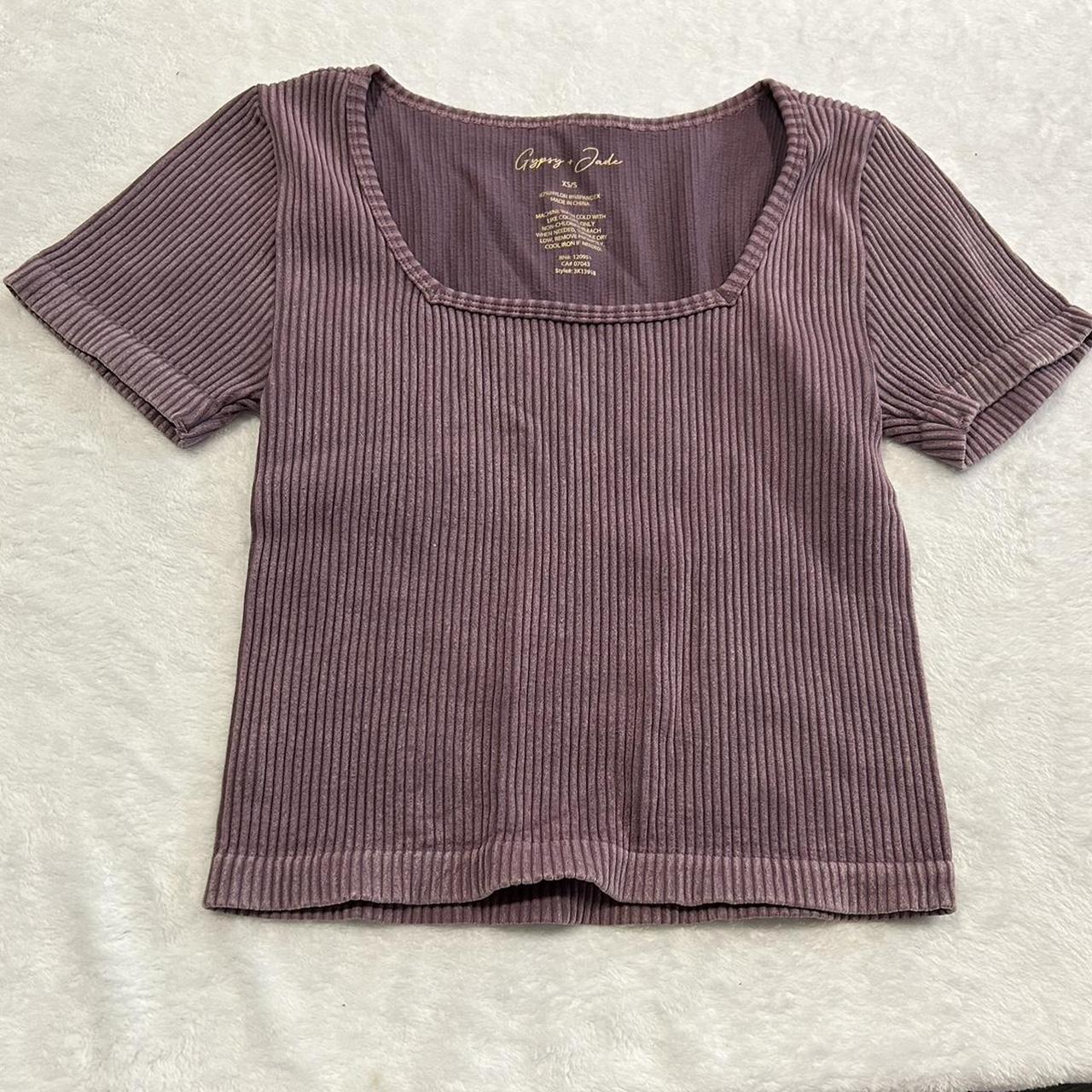 Purple Crop Top! 💜 Brand- Gypsy + Jade - Depop