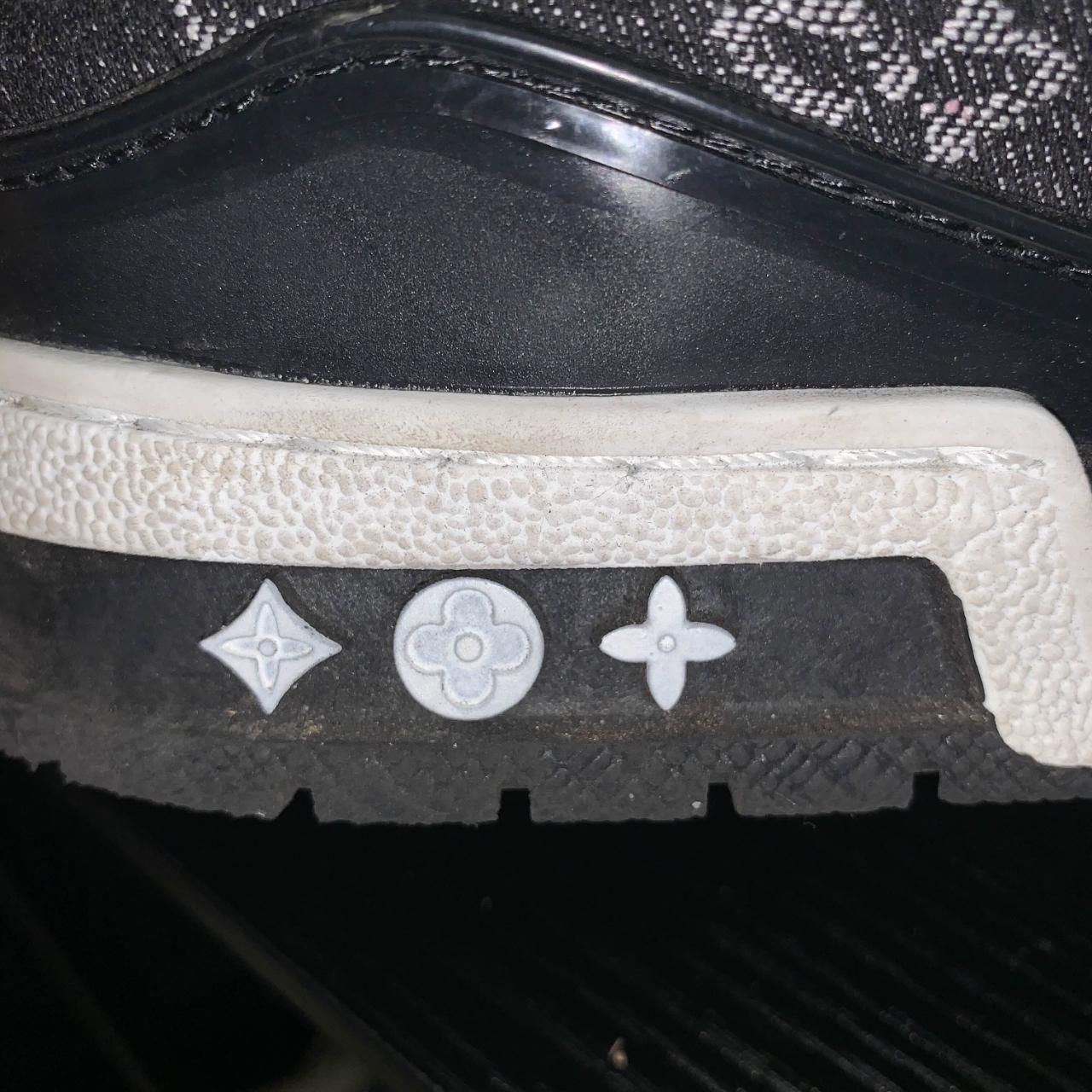 Louis Vuitton Runners black and white. | Depop