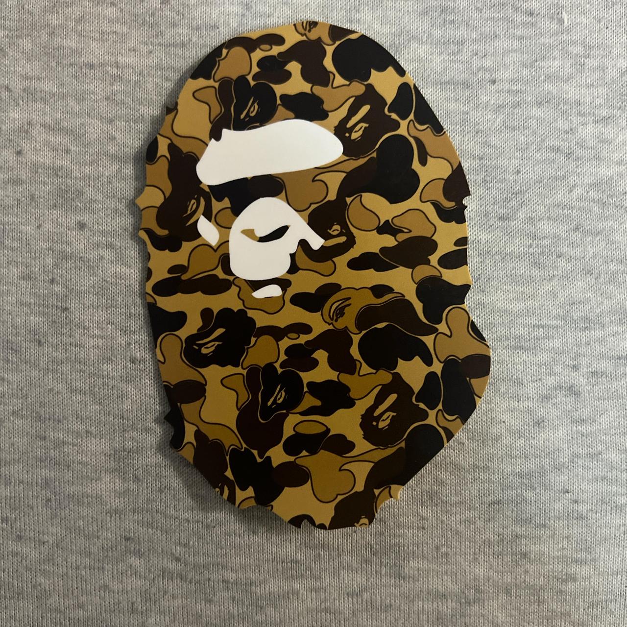 Brown Camo Bape sticker #BAPE #authentic... | Depop