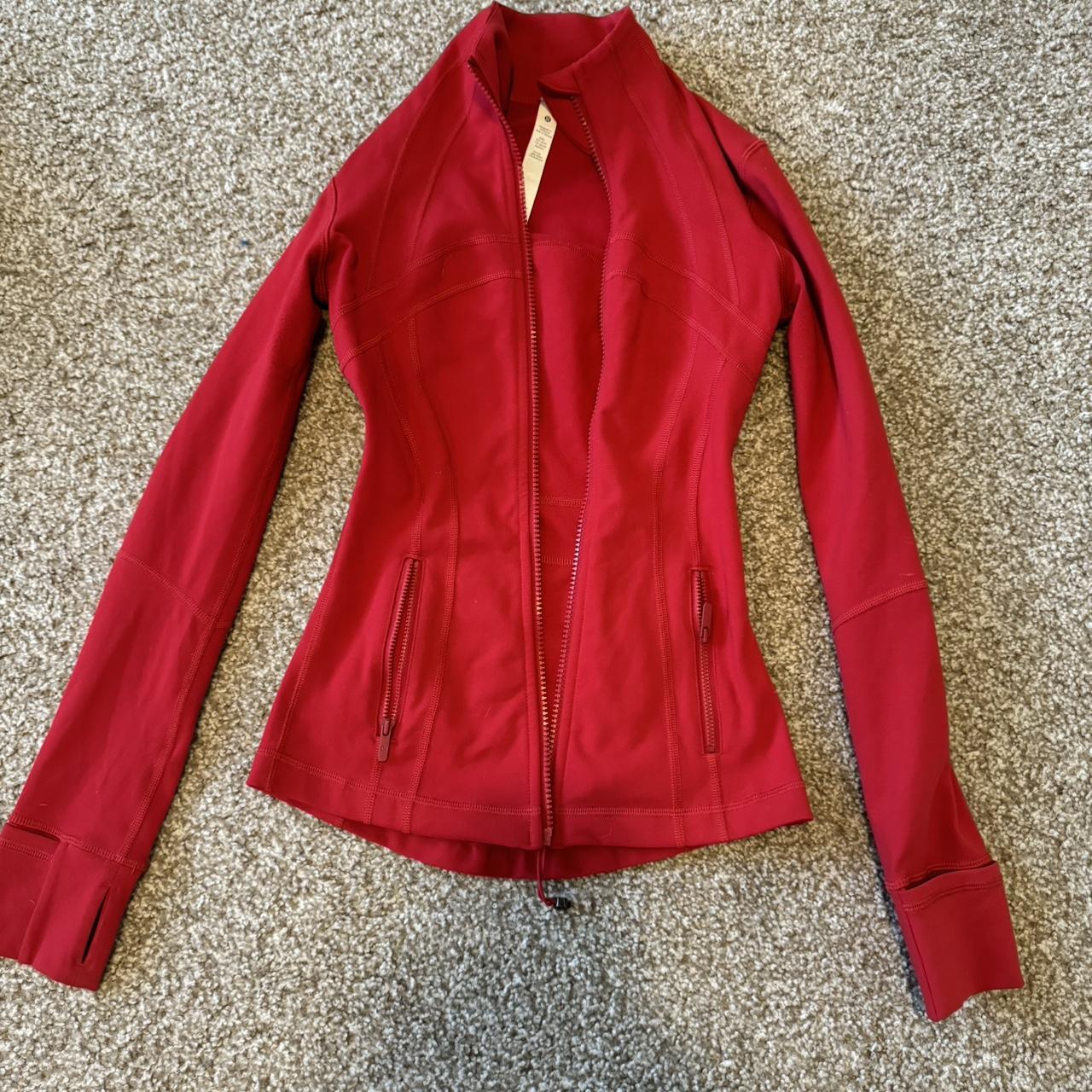 lululemon define jacket used twice and is in... - Depop