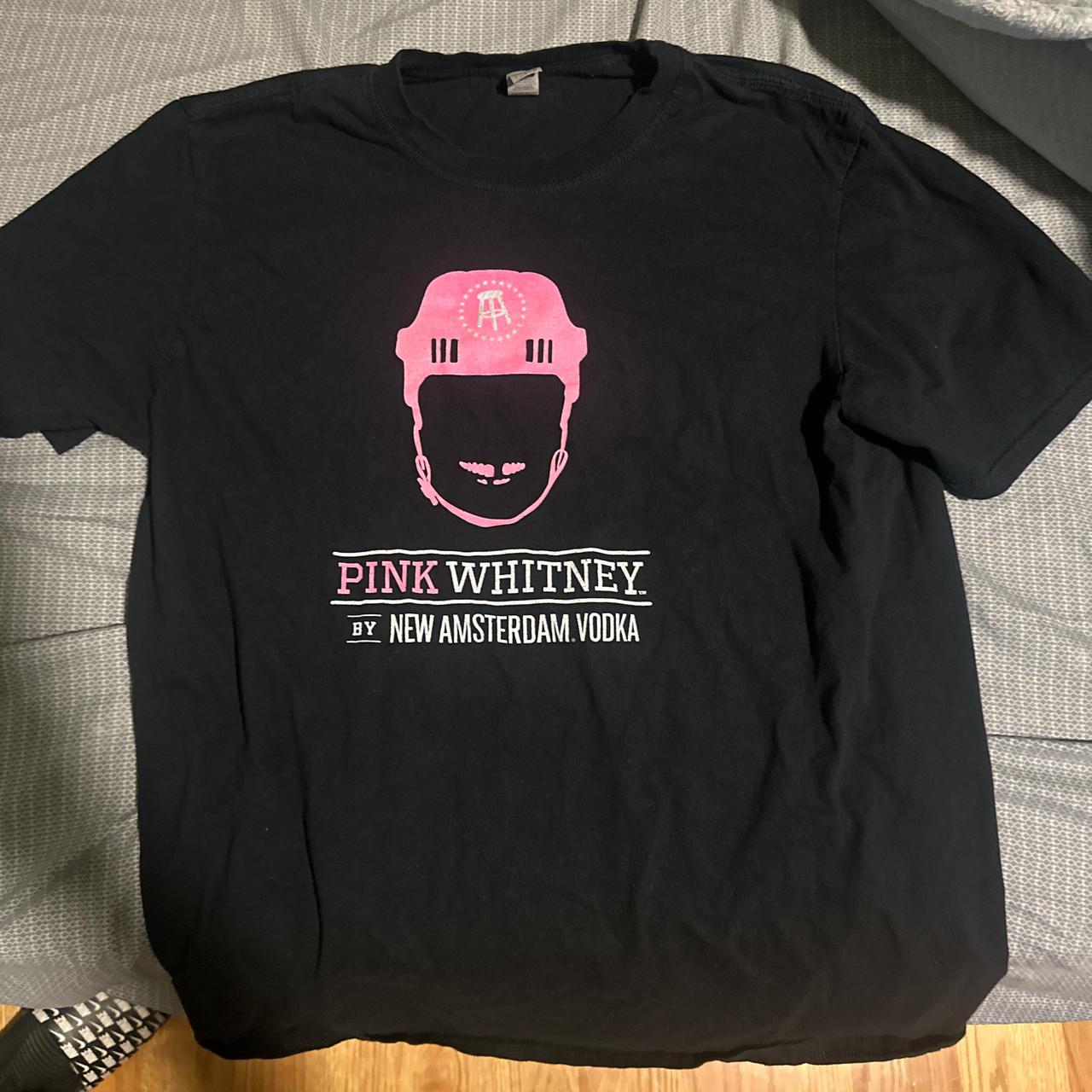 Barstool Pink Whitney Tee - Depop