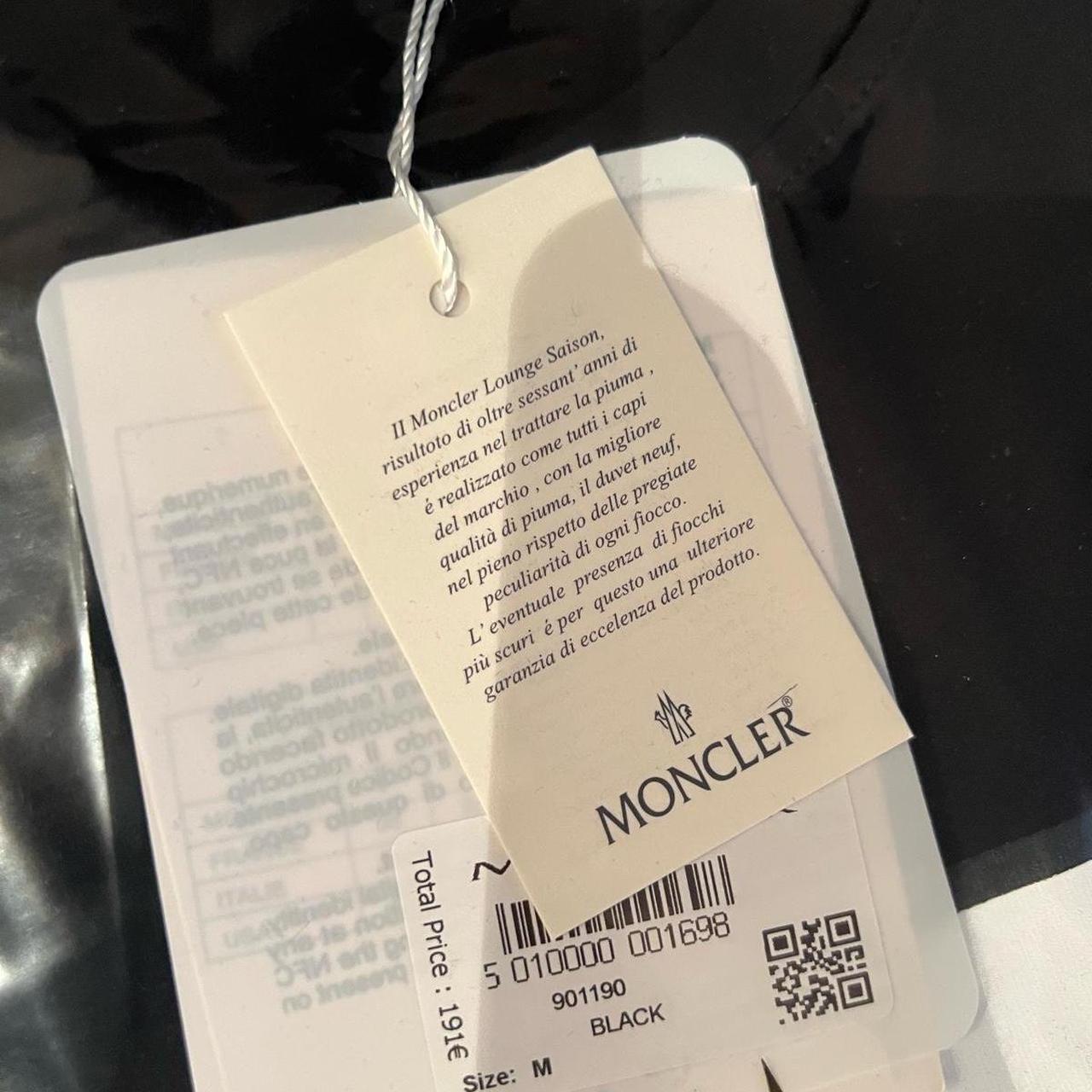 Moncler slim fit logo cotton Sealed with tags - Depop