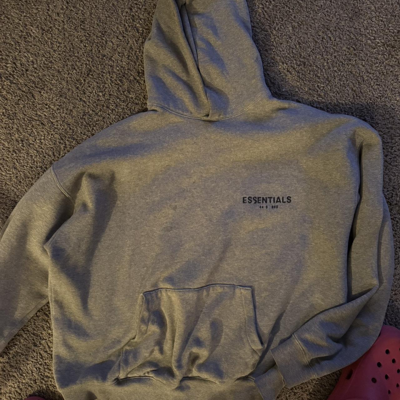 Fits like a M Dark oatmeal essentials - Depop