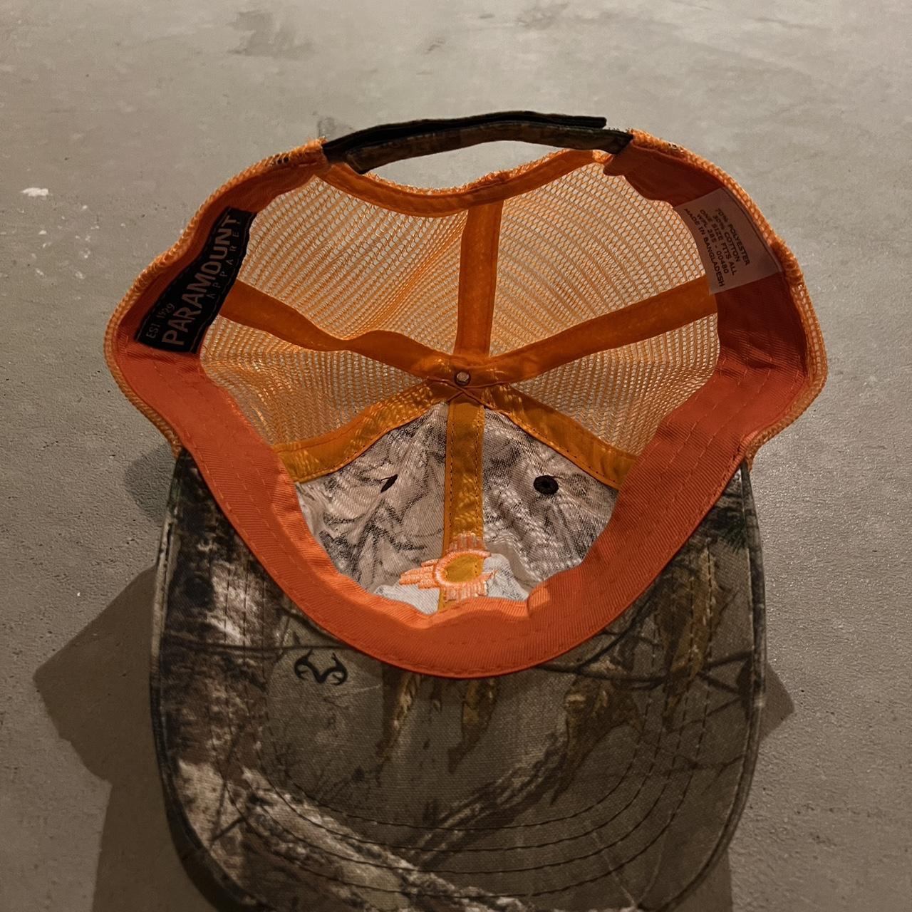 1990s New Mexico GSWC orange and green trucker hat... - Depop