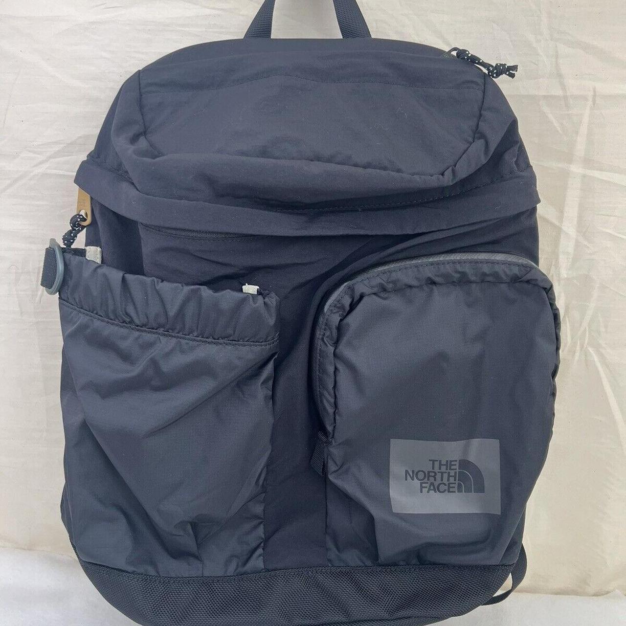 The North Face Mountain Daypack Black Antelope Tan... - Depop