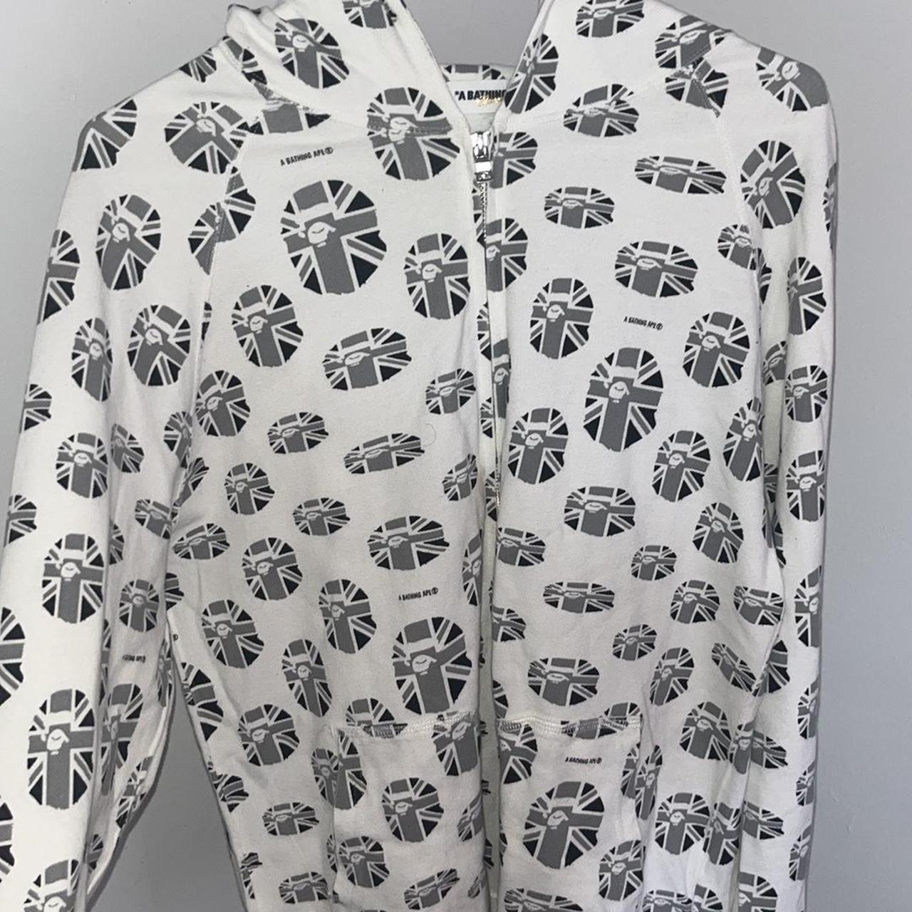 Bape a bathing ape classics Union jack hoodie size L... | Depop