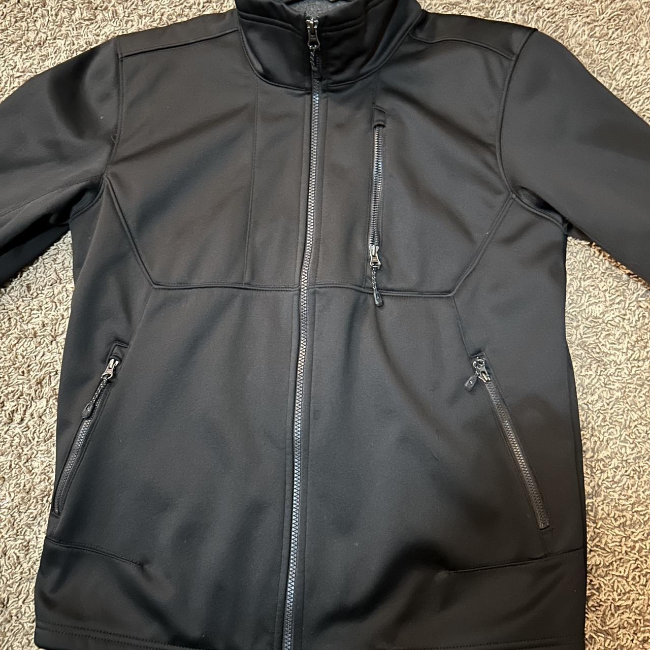 black tech jacket | Depop