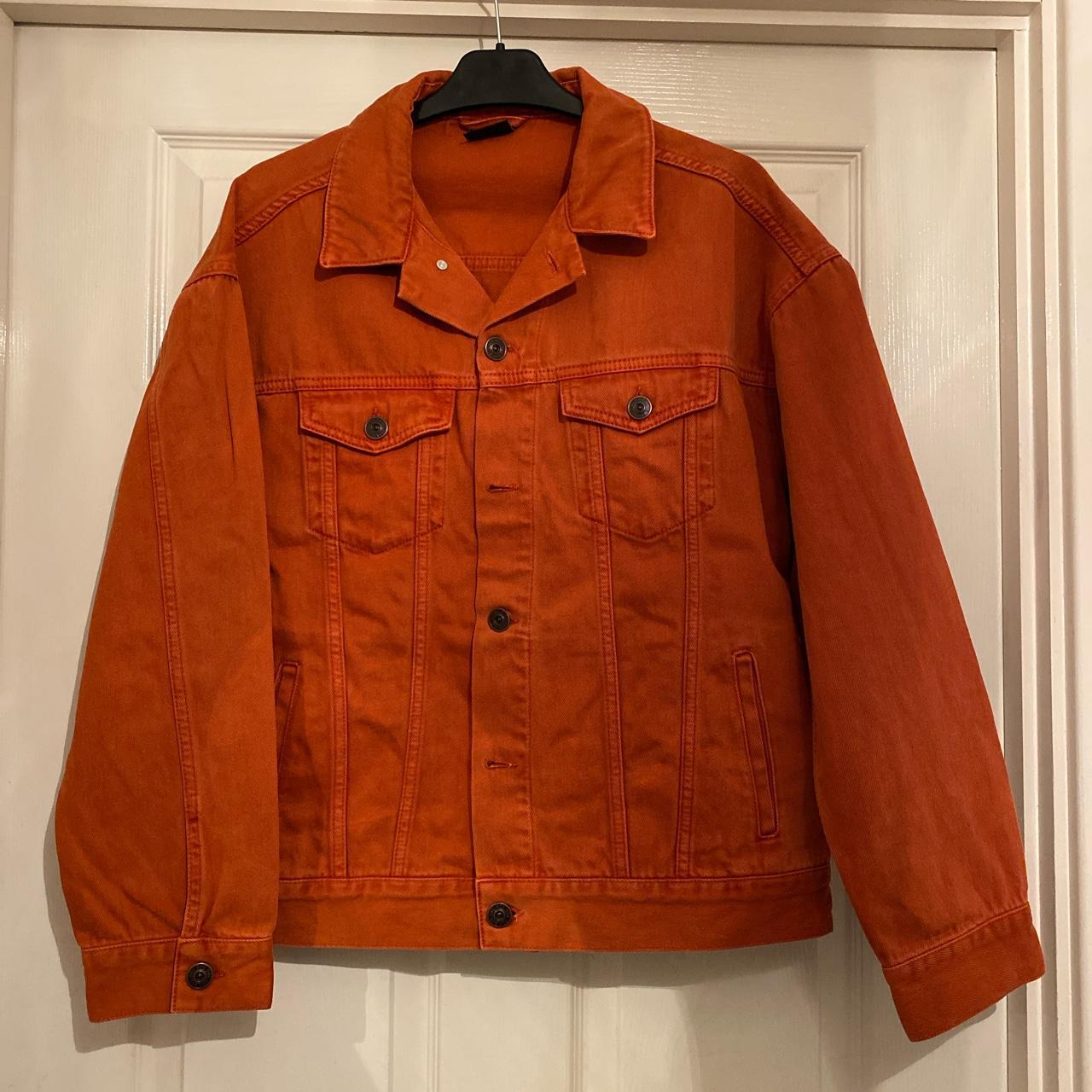 Urban Outfitters Women's Orange Jacket | Depop