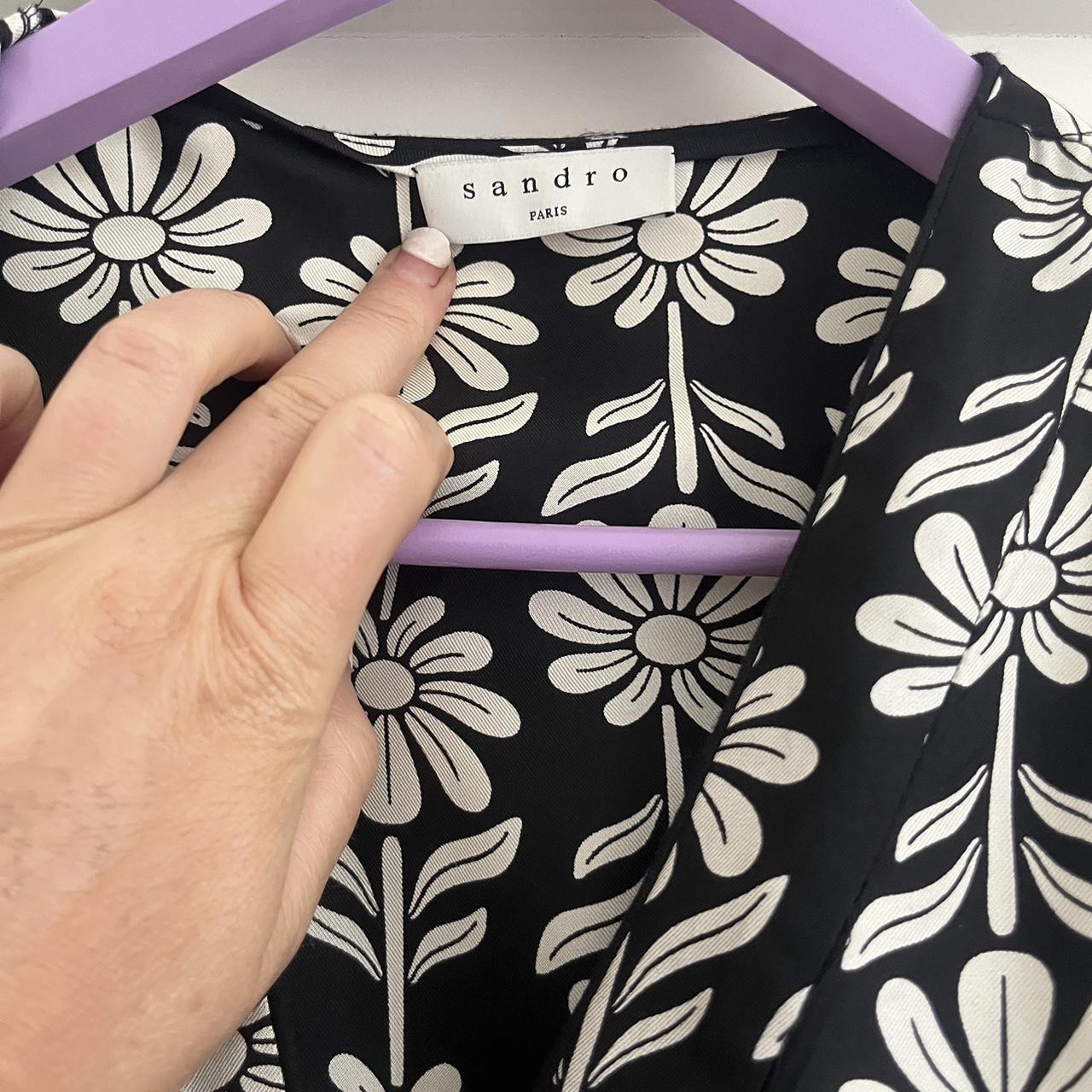 Sandro flower dress - Depop