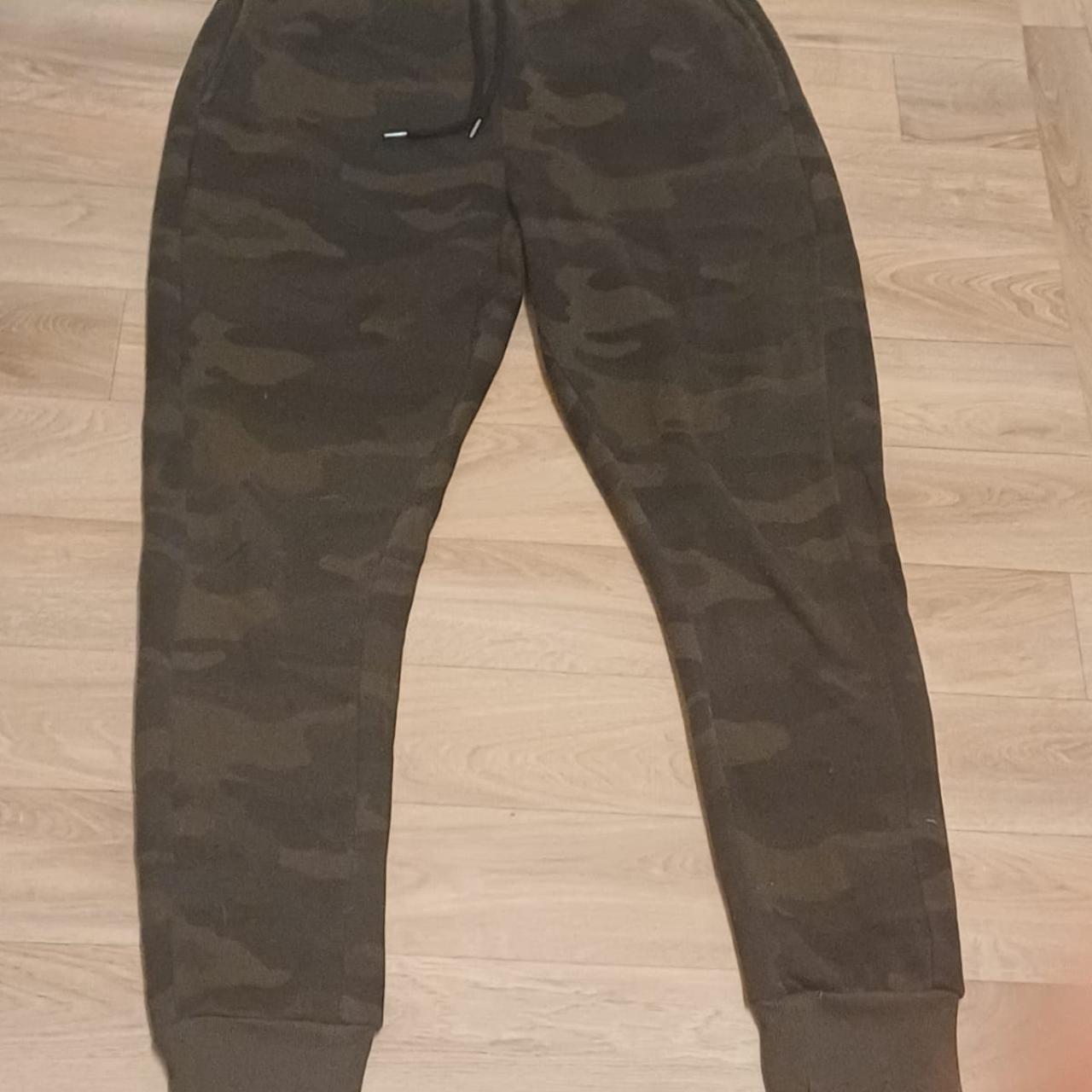 Primark ladies khaki combat joggers size M used in... - Depop
