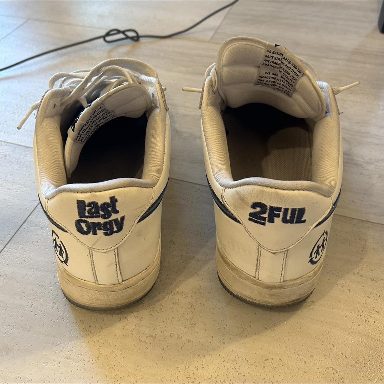 Bape x Im2Ful Bapestas Custom Bapestas Limited... - Depop