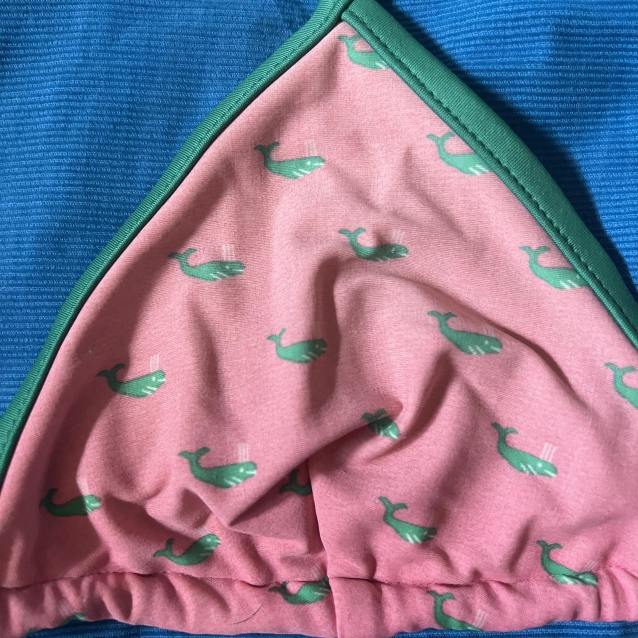 Pink and green binki top y2k #swim #bikini #y2k - Depop