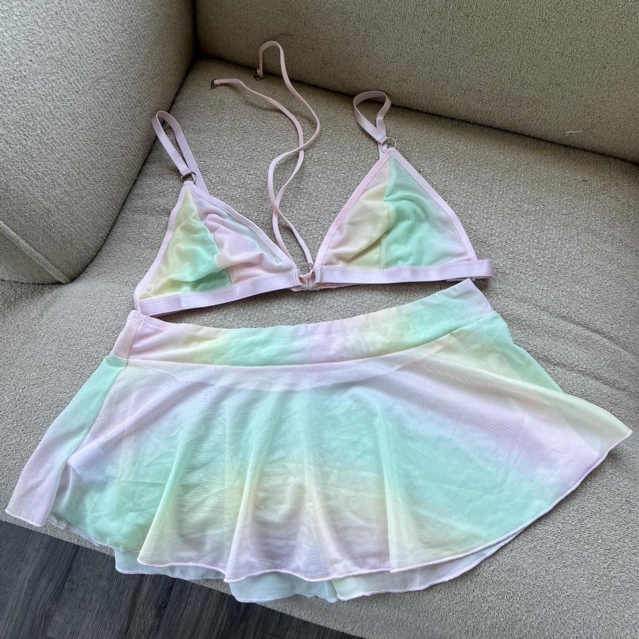 Shein Rave Two-Piece Set Size: Large (runs... - Depop