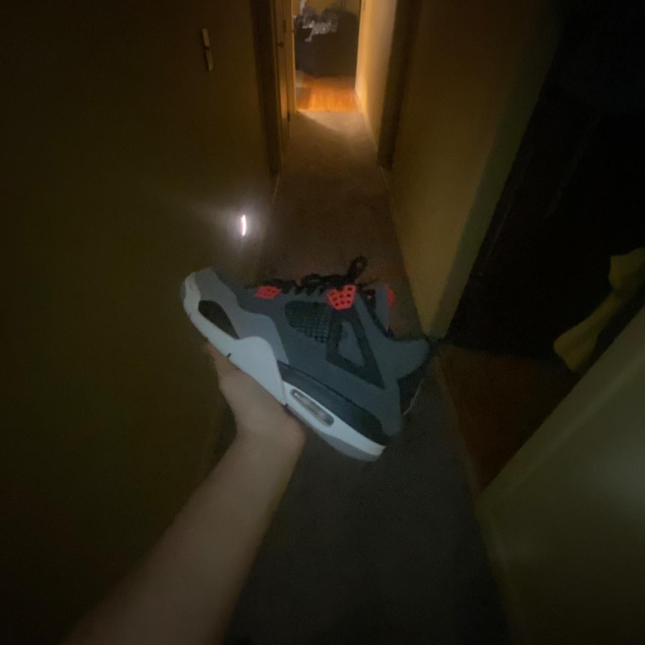 jordan infrared 4s with box - Depop