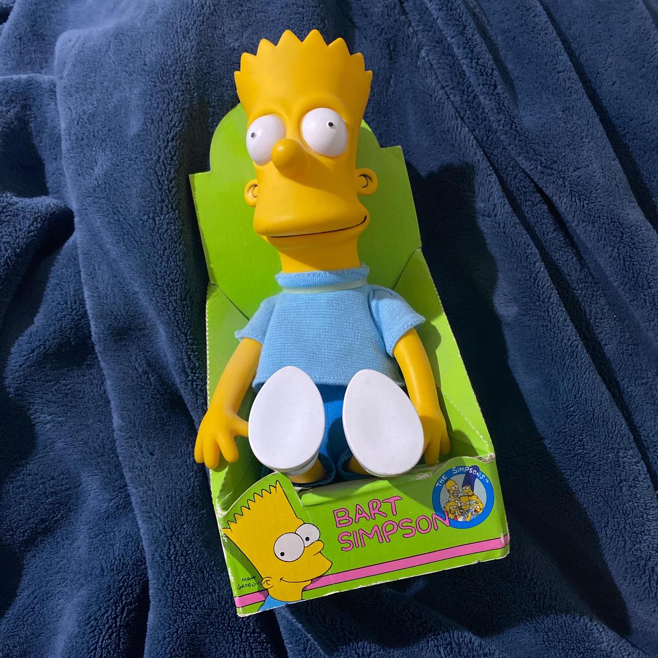 Vintage Bart Simpsons Toy Doll 90s, like new, never... - Depop
