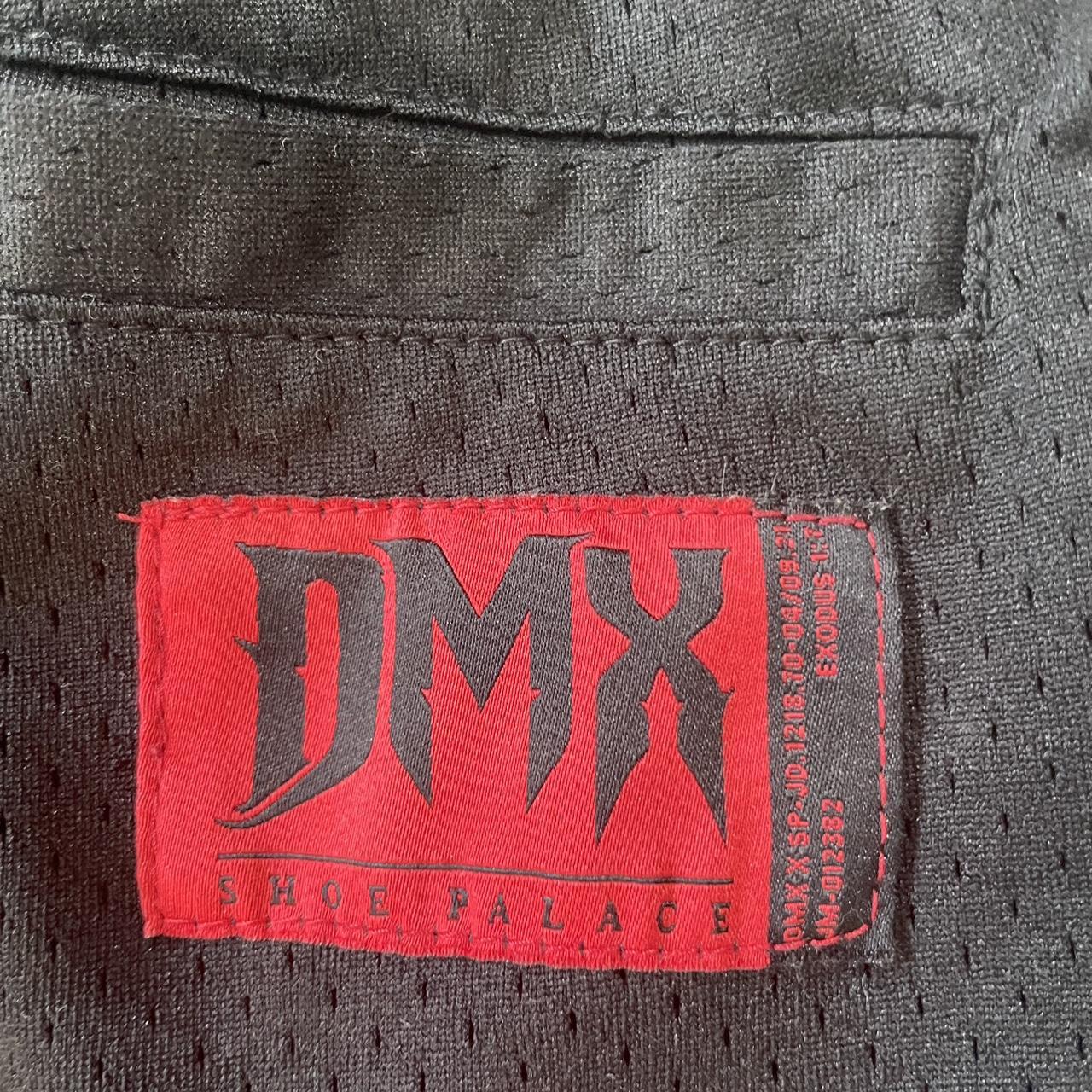 Black and white Dmx shorts size large #streetwear... | Depop