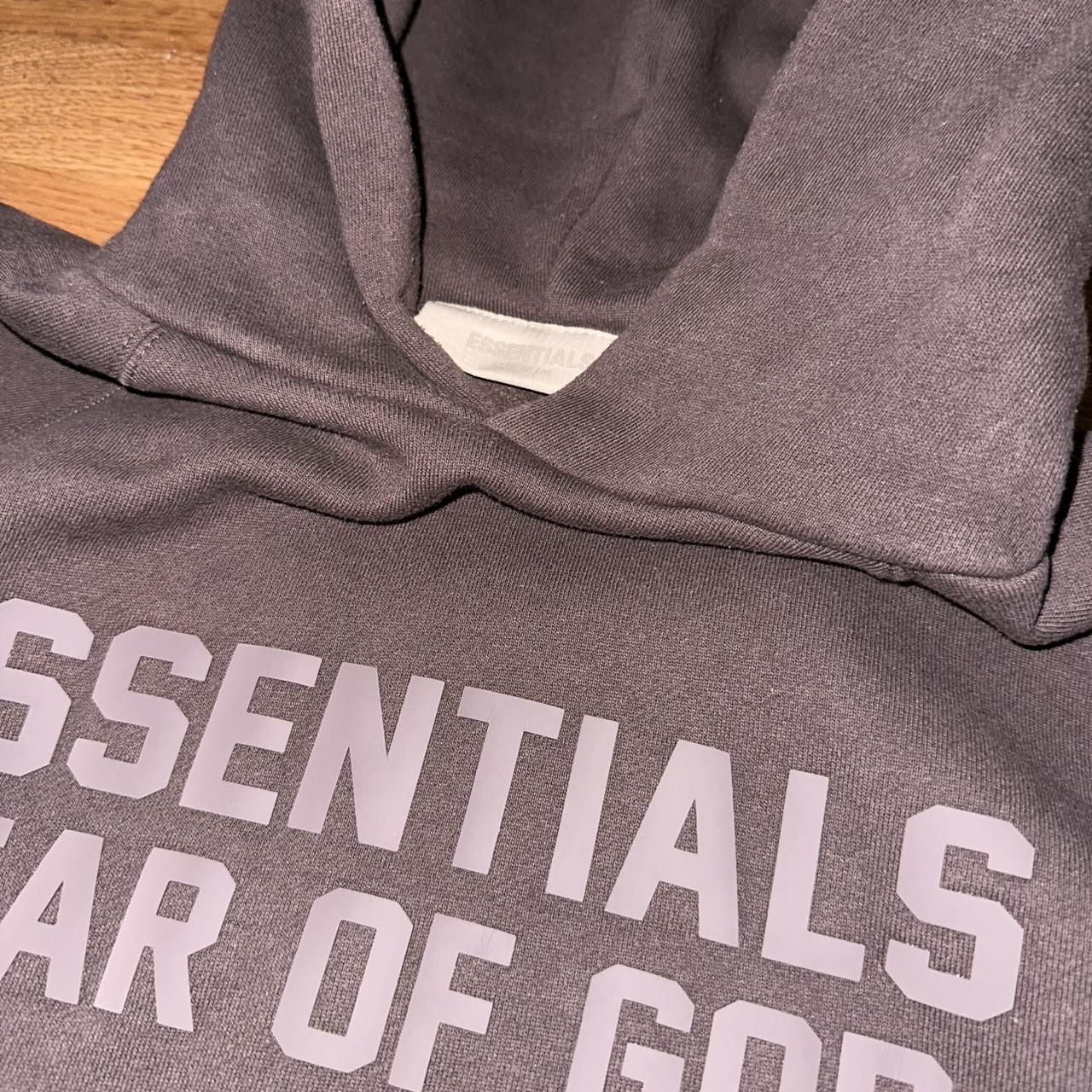 Fear of God essentials “Plum” hoodie SS23 looks more... - Depop